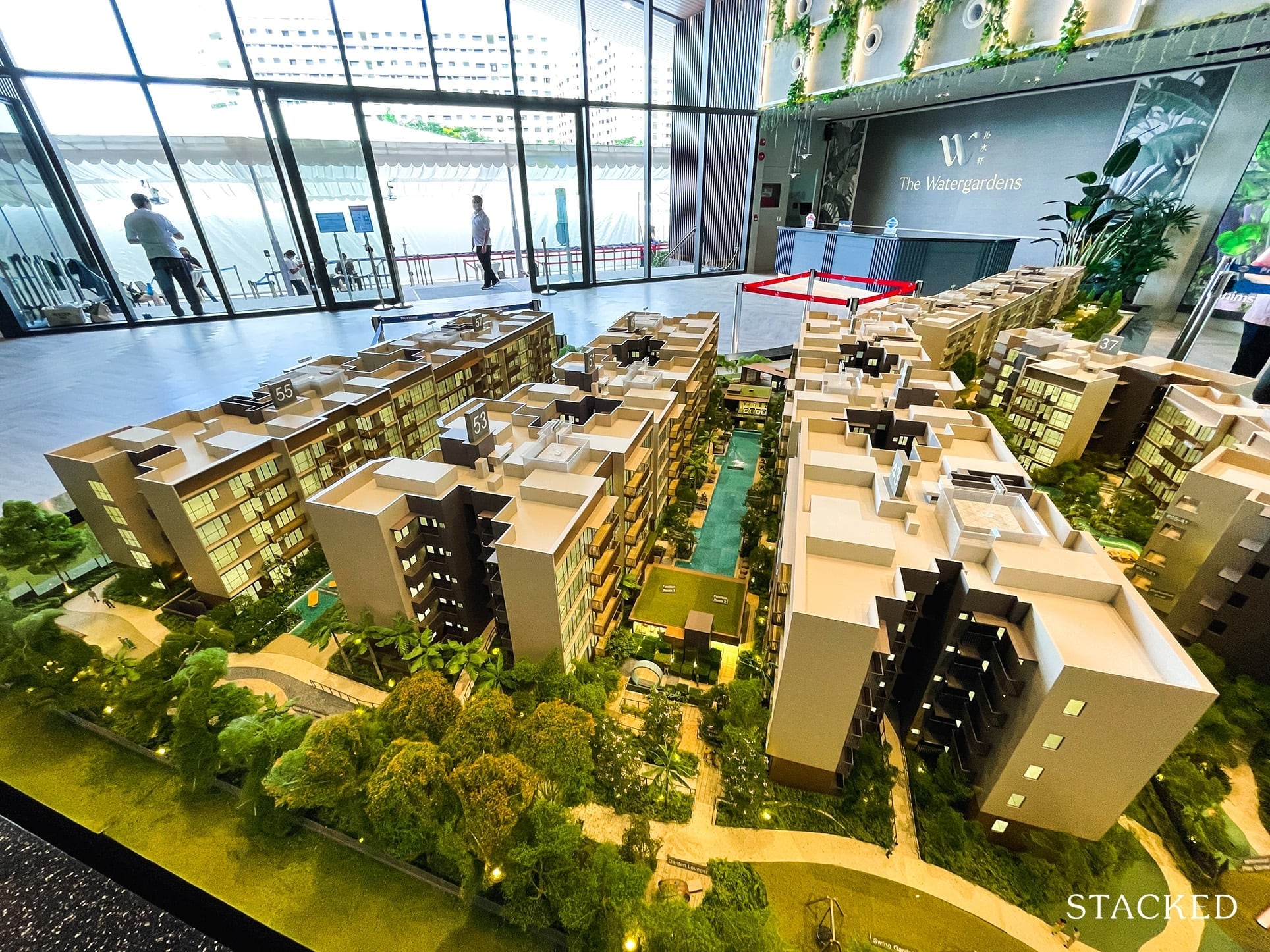 Stacked homes - The Watergardens At Canberra Singapore Condo Floor ...