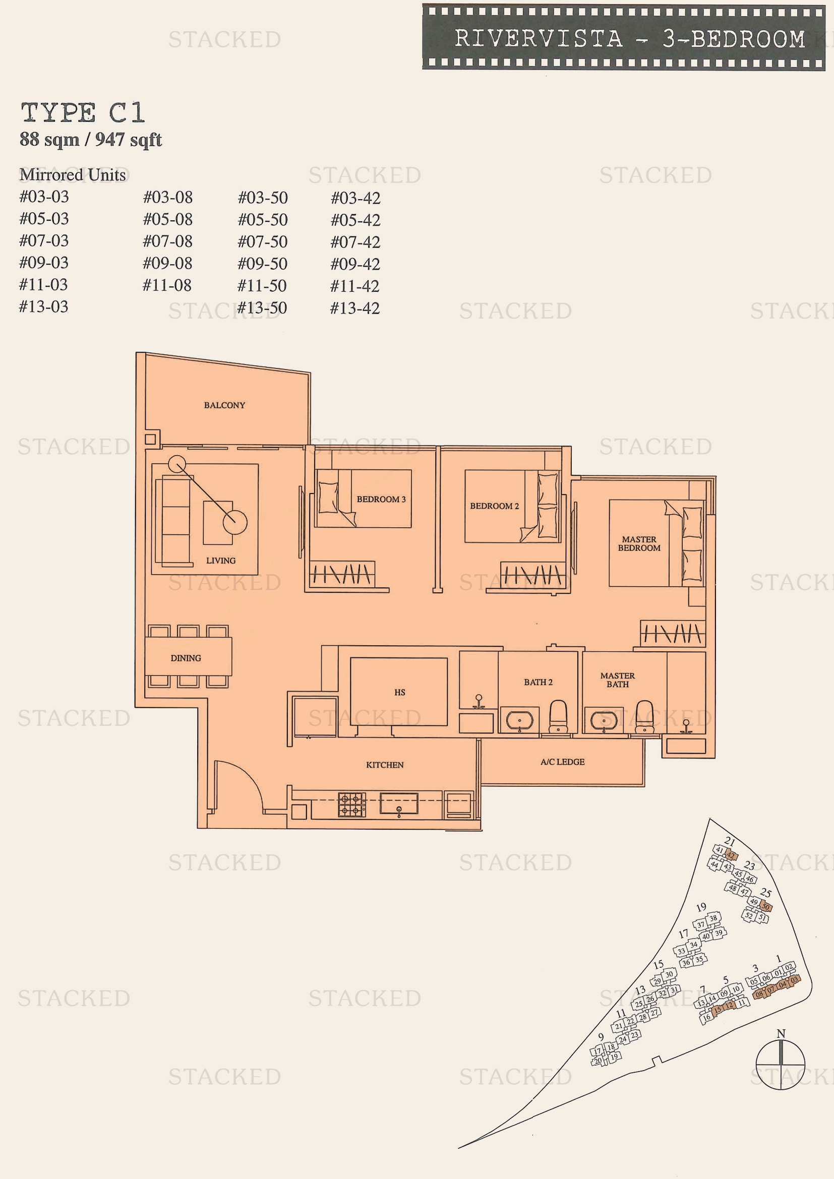 Stacked homes - 1 Canberra Singapore Condo Floor Plans, Images And ...