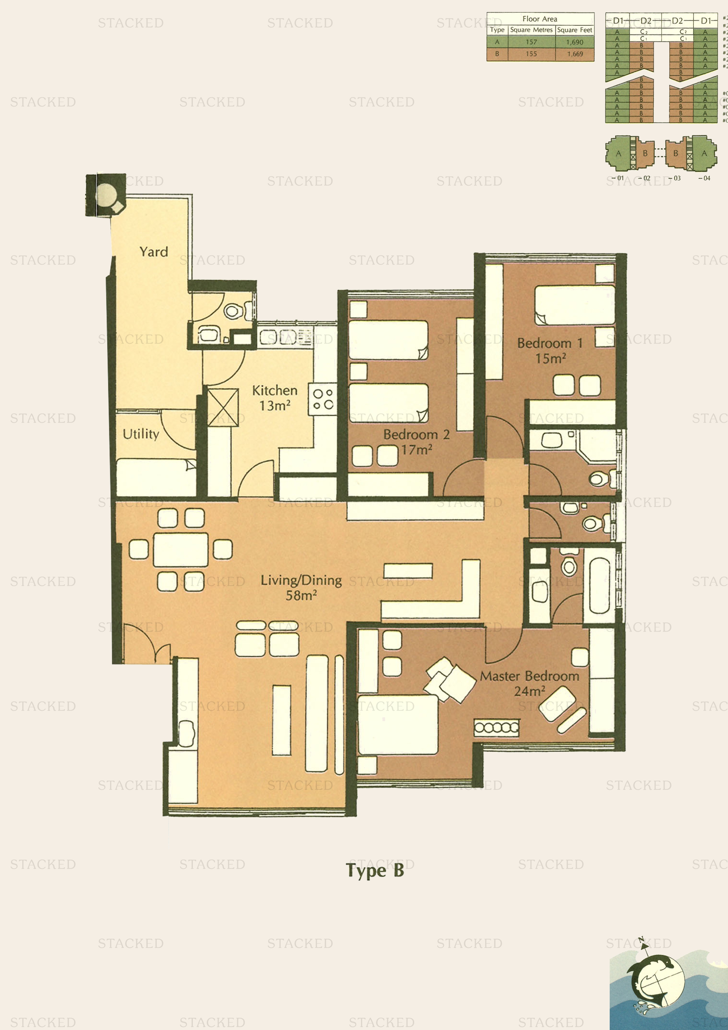 Stacked homes - Amber Point Singapore Condo Floor Plans, Images And ...