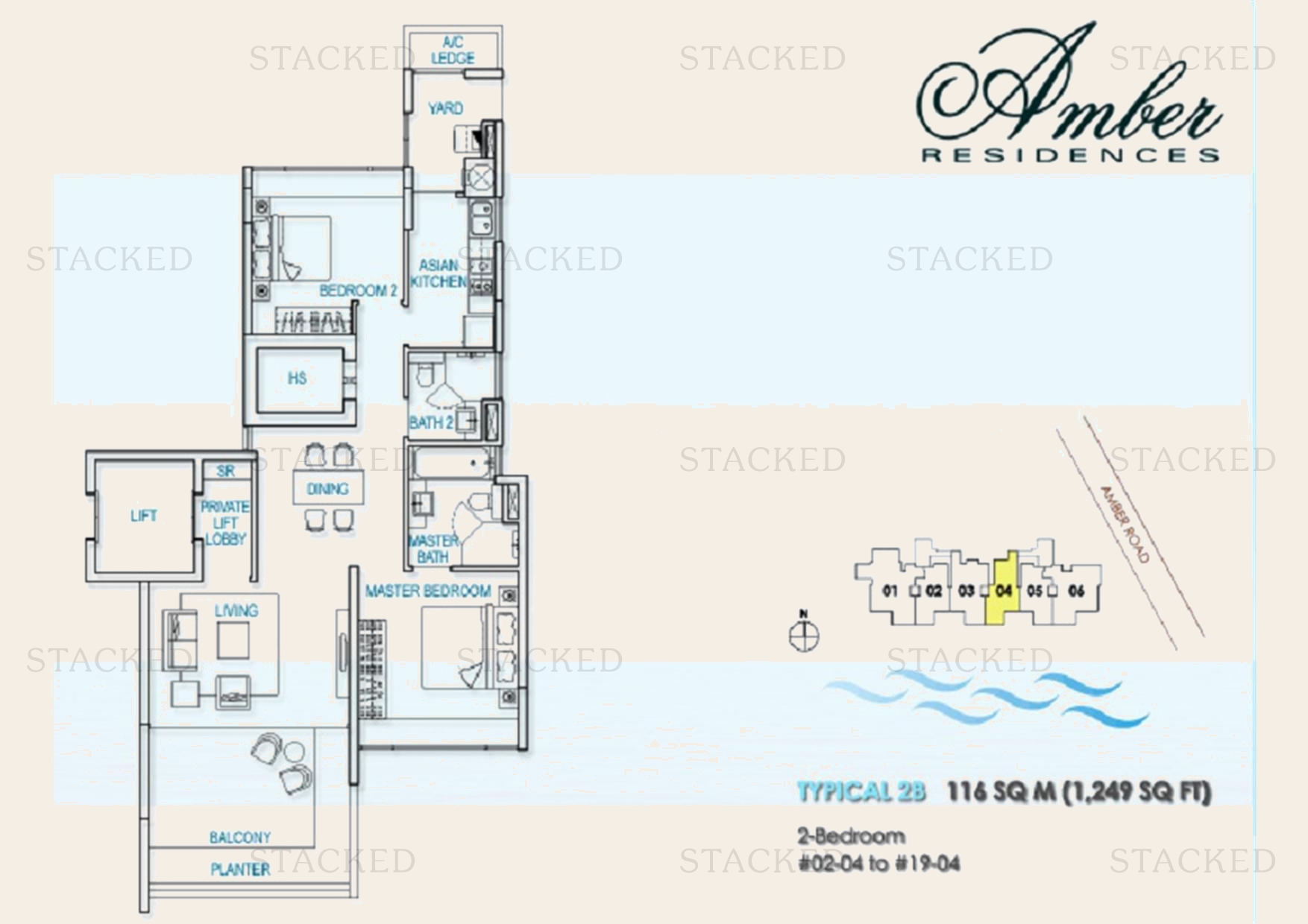 Stacked homes - Amber Residences Singapore Condo Floor Plans, Images ...