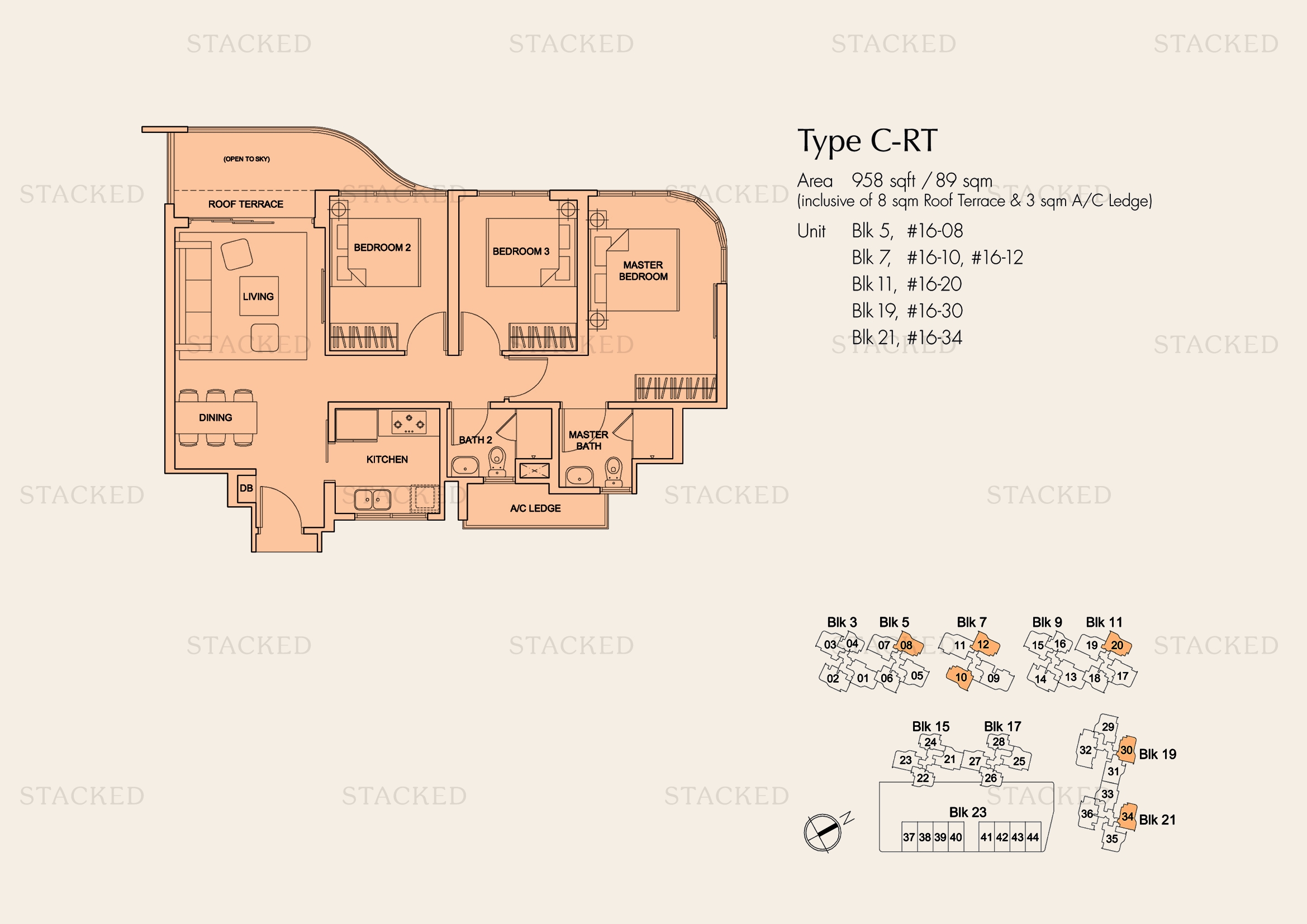 Stacked homes - Arc At Tampines Singapore Condo Floor Plans, Images And ...