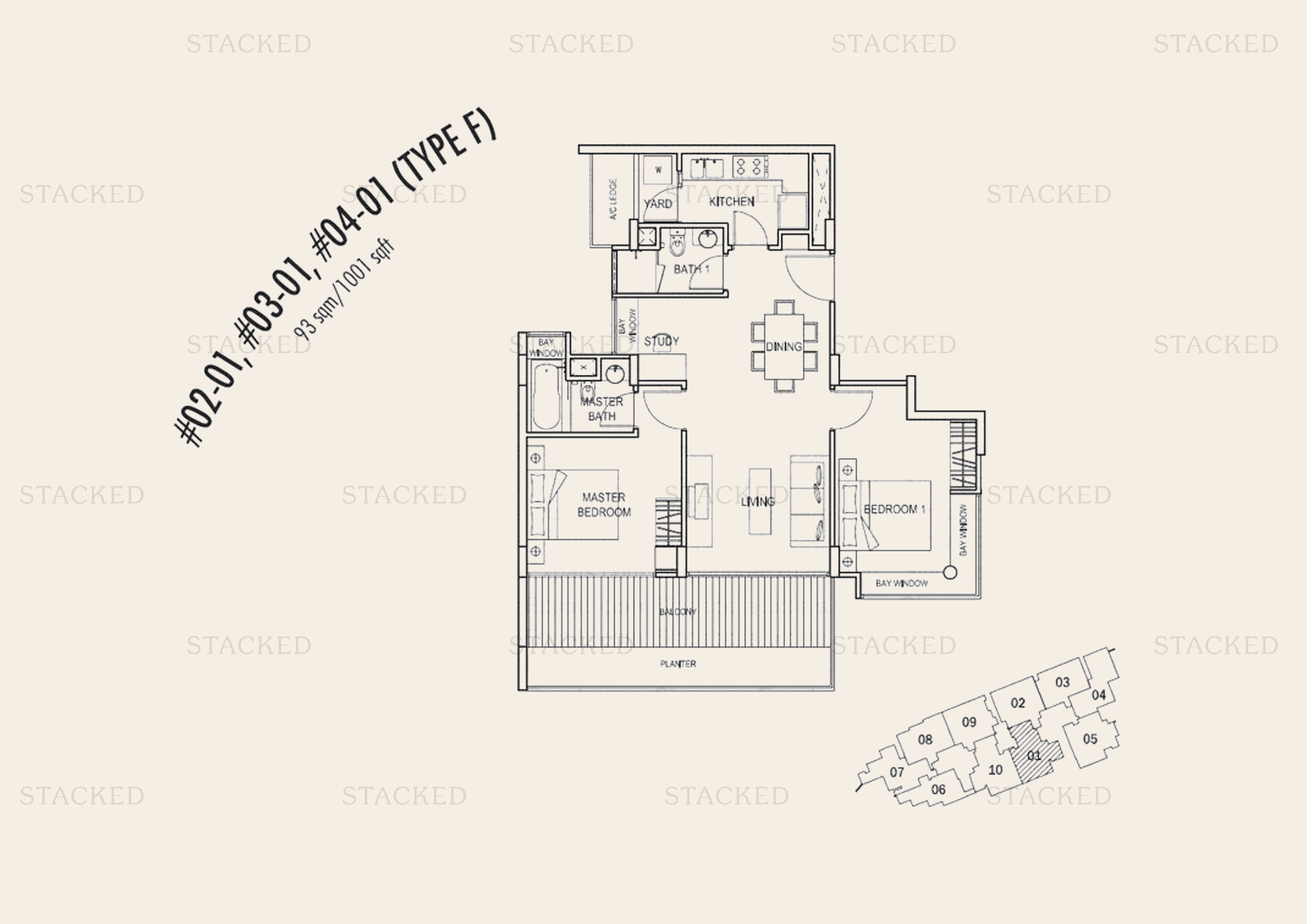 Stacked homes - Axis @ Siglap Singapore Condo Floor Plans, Images And ...
