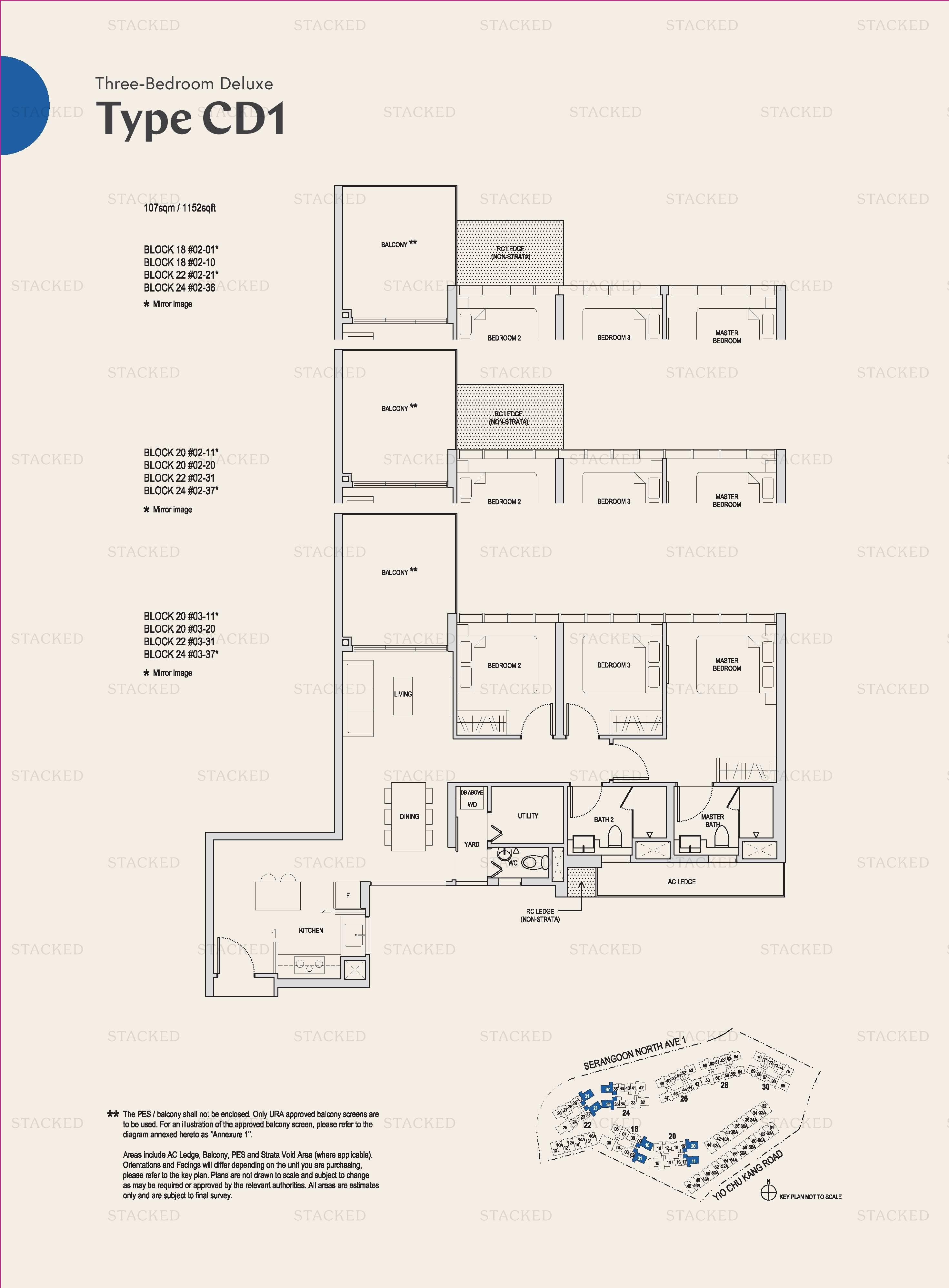 Stacked homes - Affinity At Serangoon Singapore Condo Floor Plans ...