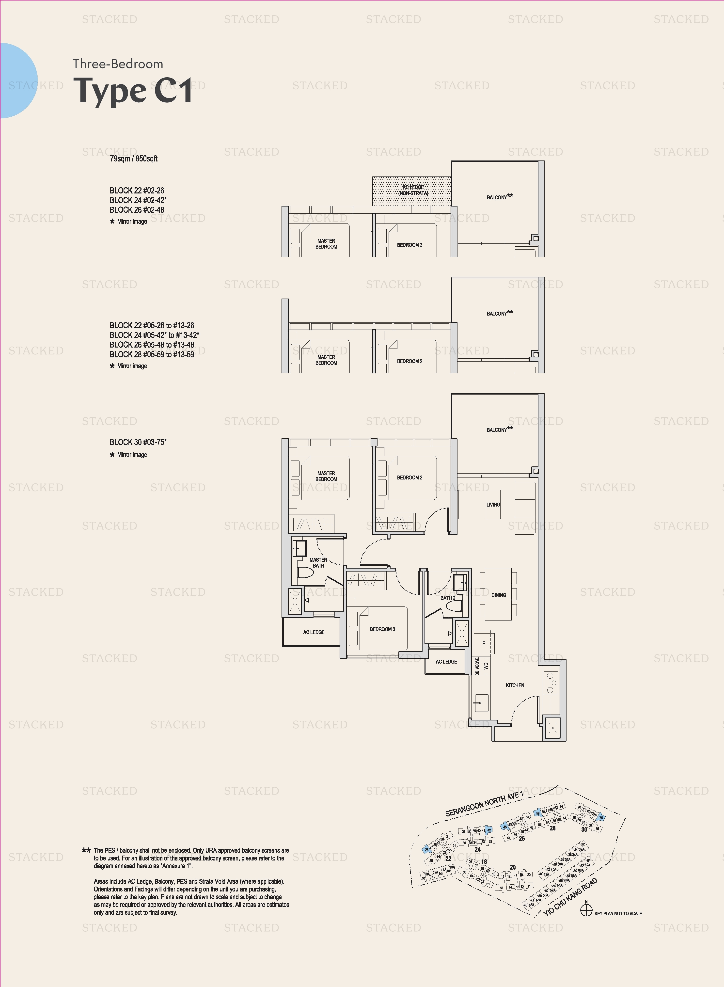 Stacked homes - Affinity At Serangoon Singapore Condo Floor Plans ...
