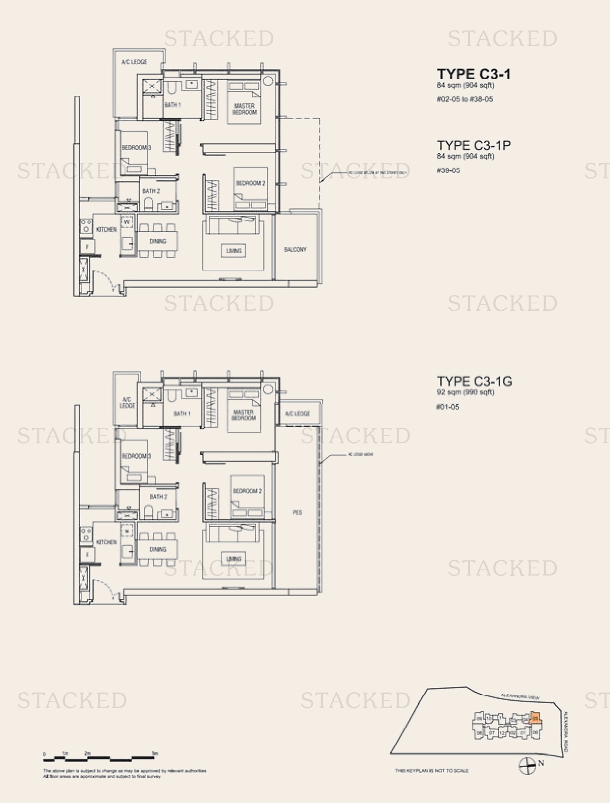 Stacked homes - Alex Residences Singapore Condo Floor Plans, Images And ...