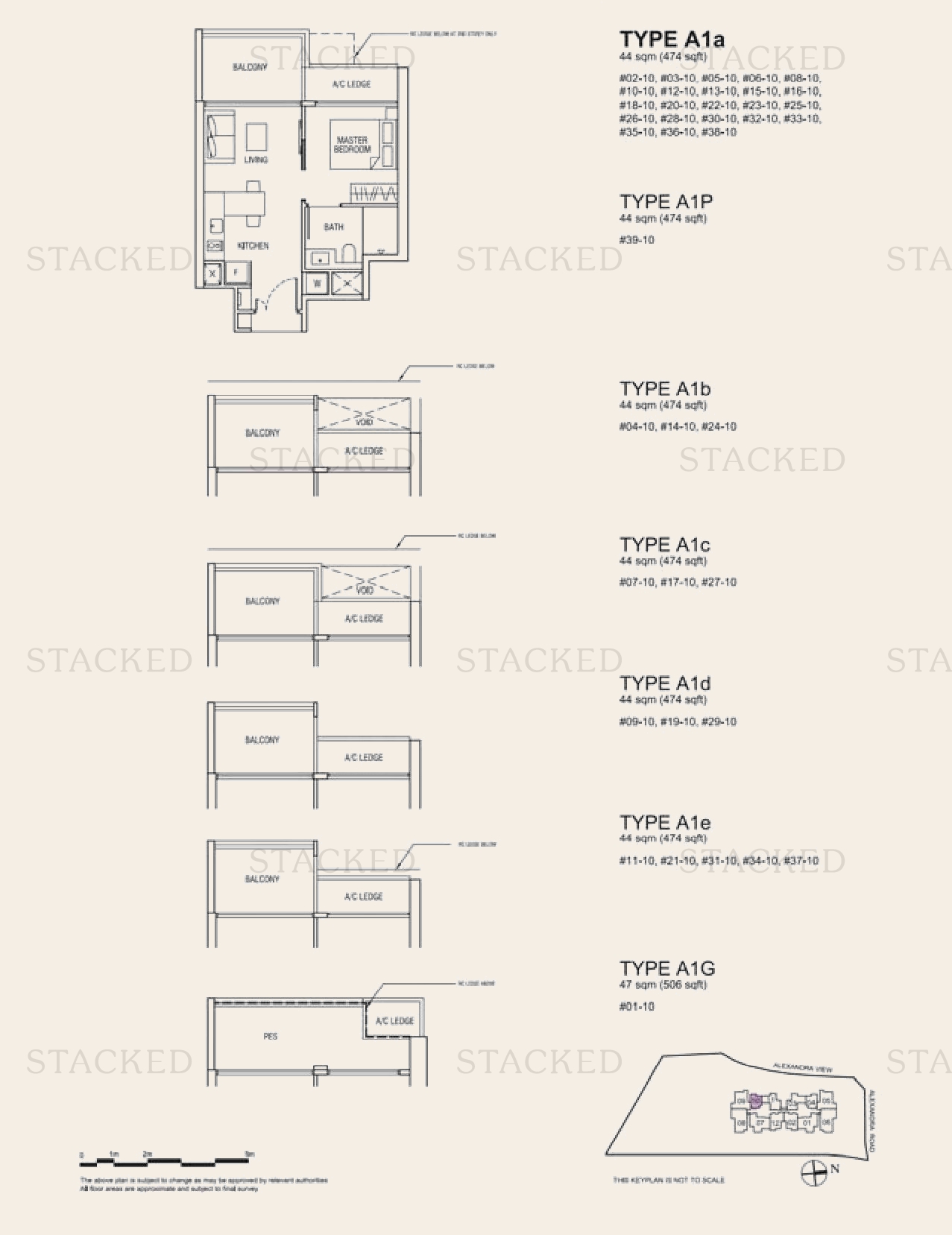 Stacked homes - Alex Residences Singapore Condo Floor Plans, Images And ...