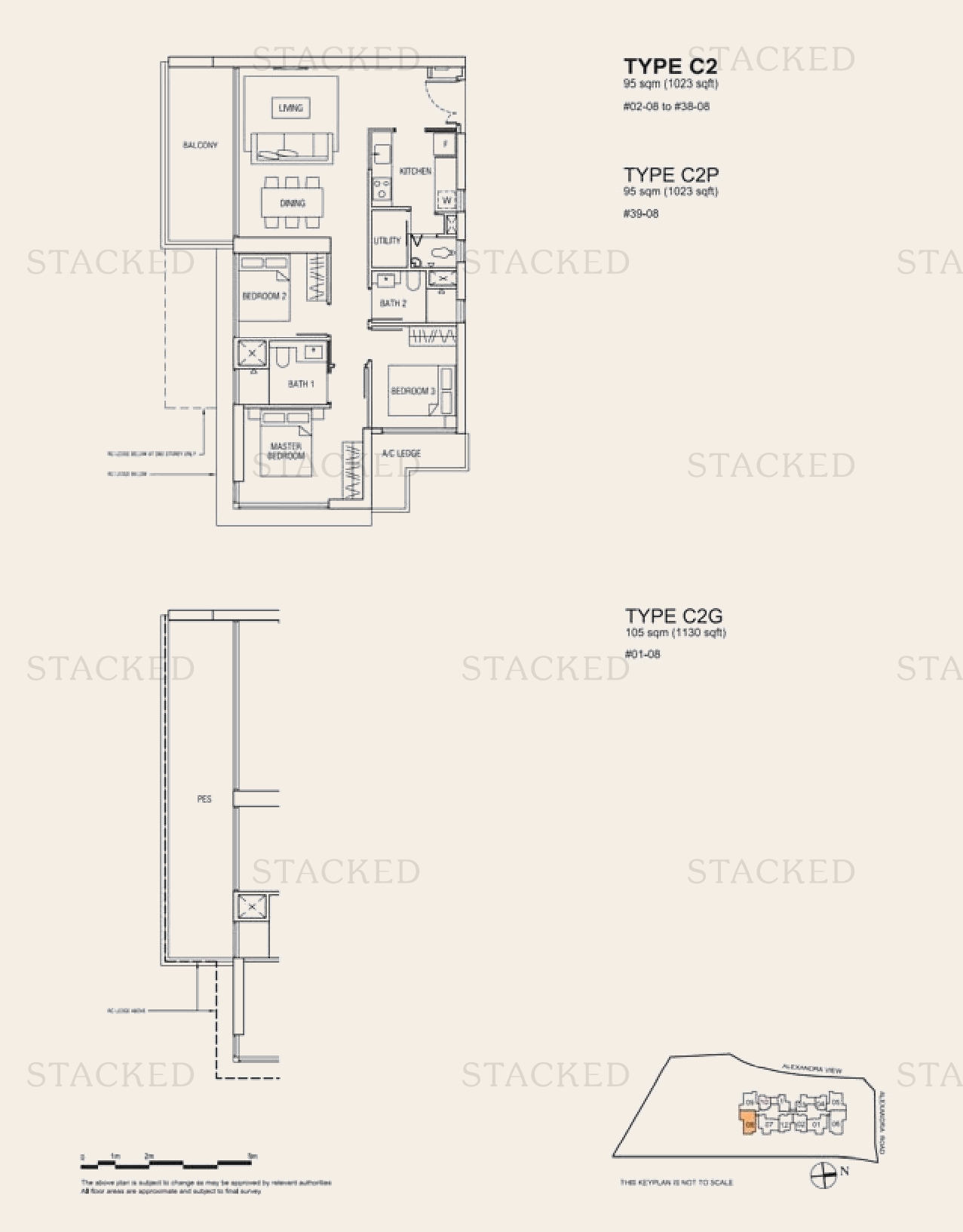 Stacked homes - Alex Residences Singapore Condo Floor Plans, Images And ...