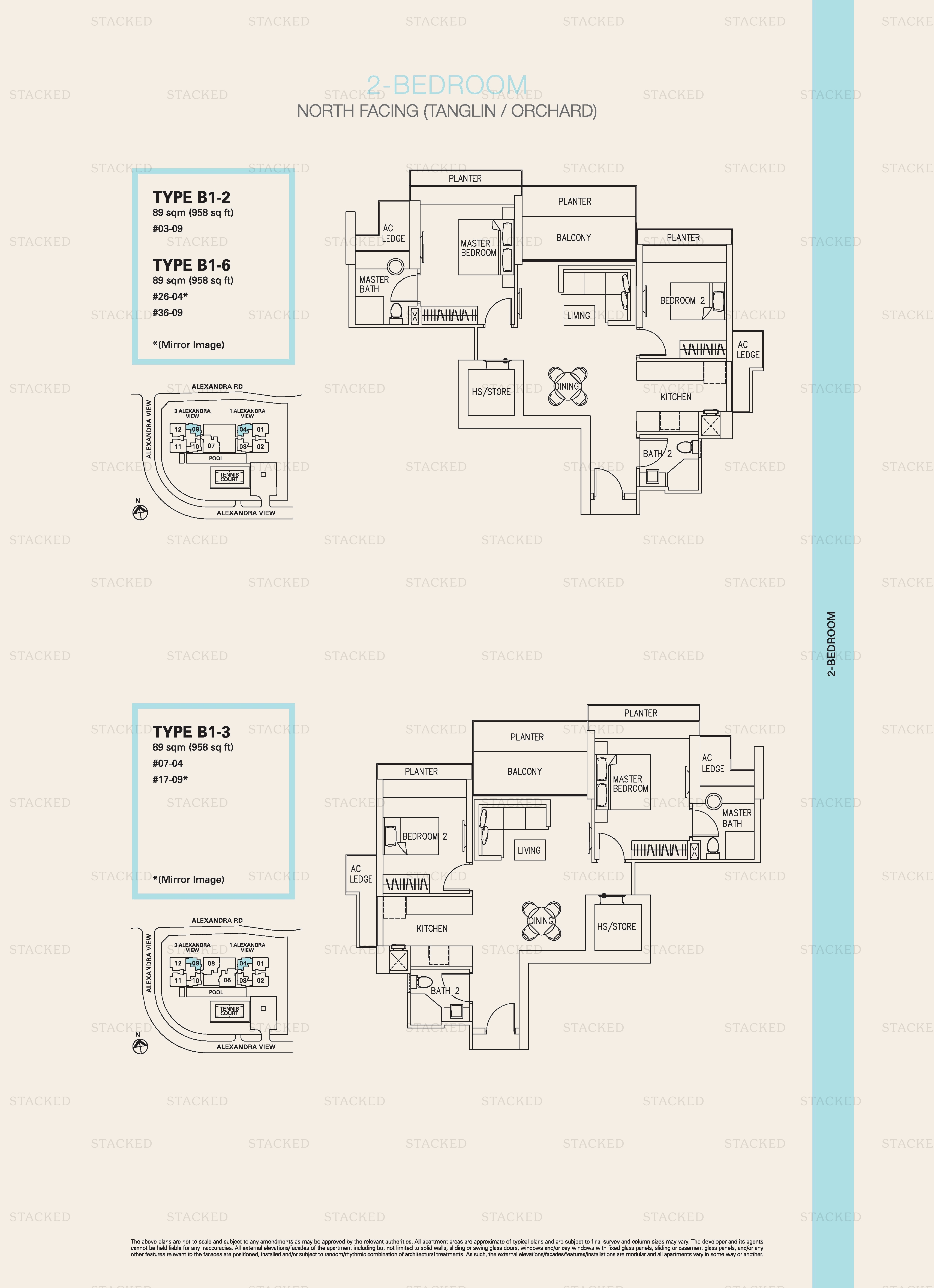 Stacked homes - Ascentia Sky Singapore Condo Floor Plans, Images And ...