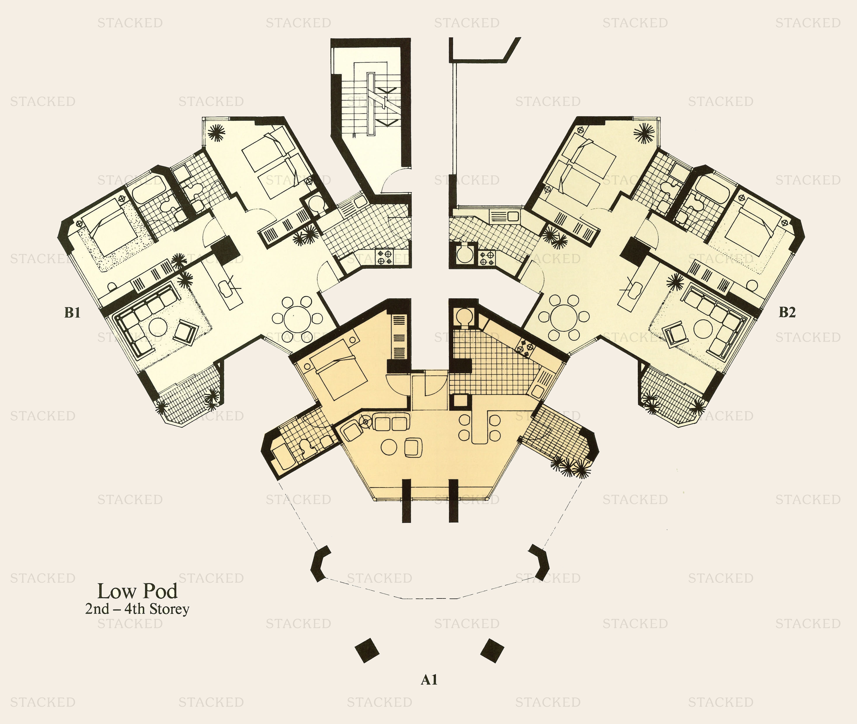 Stacked homes - Bayshore Park Singapore Condo Floor Plans, Images And ...