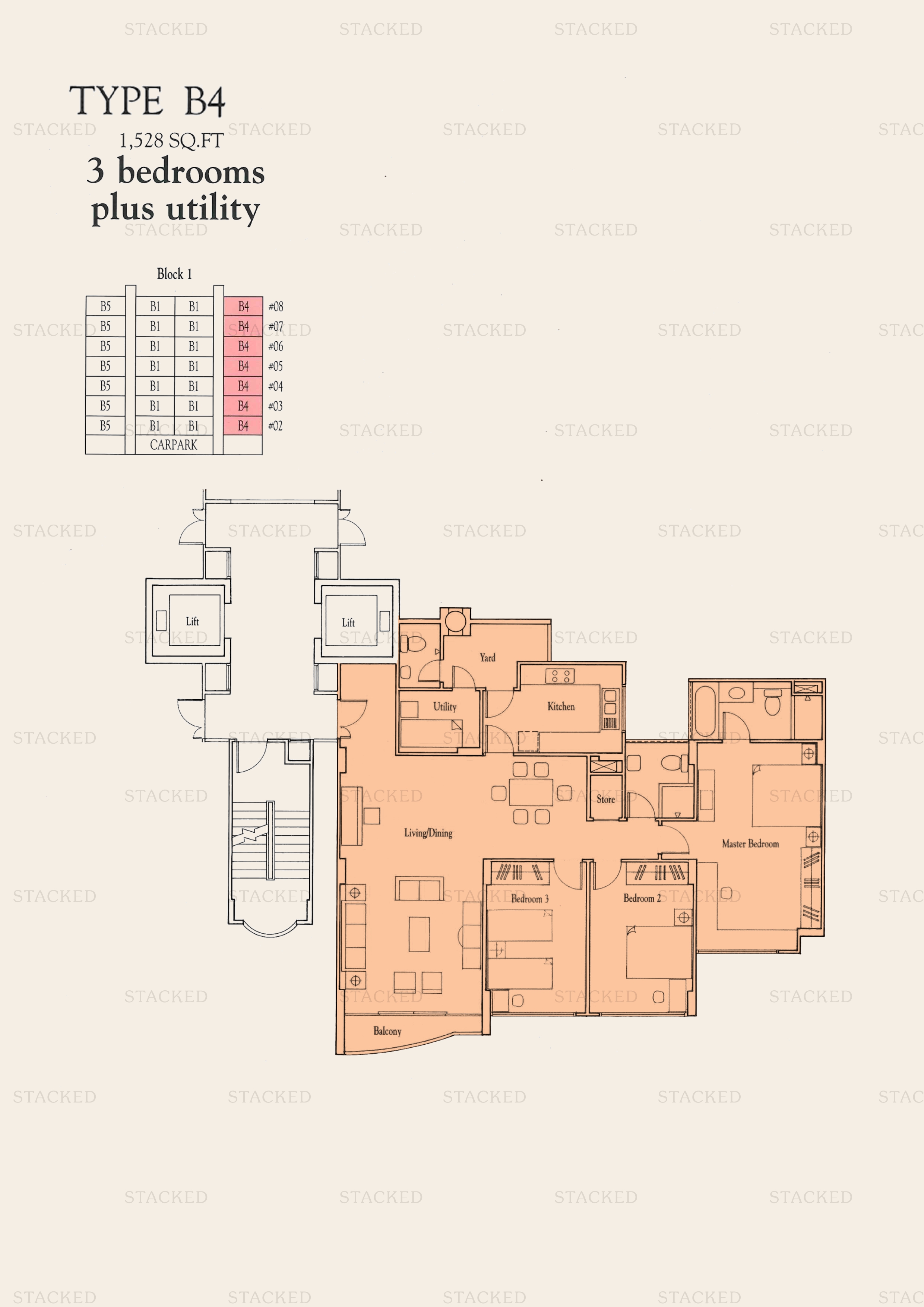 Stacked homes - Bukit Regency Singapore Condo Floor Plans, Images And ...