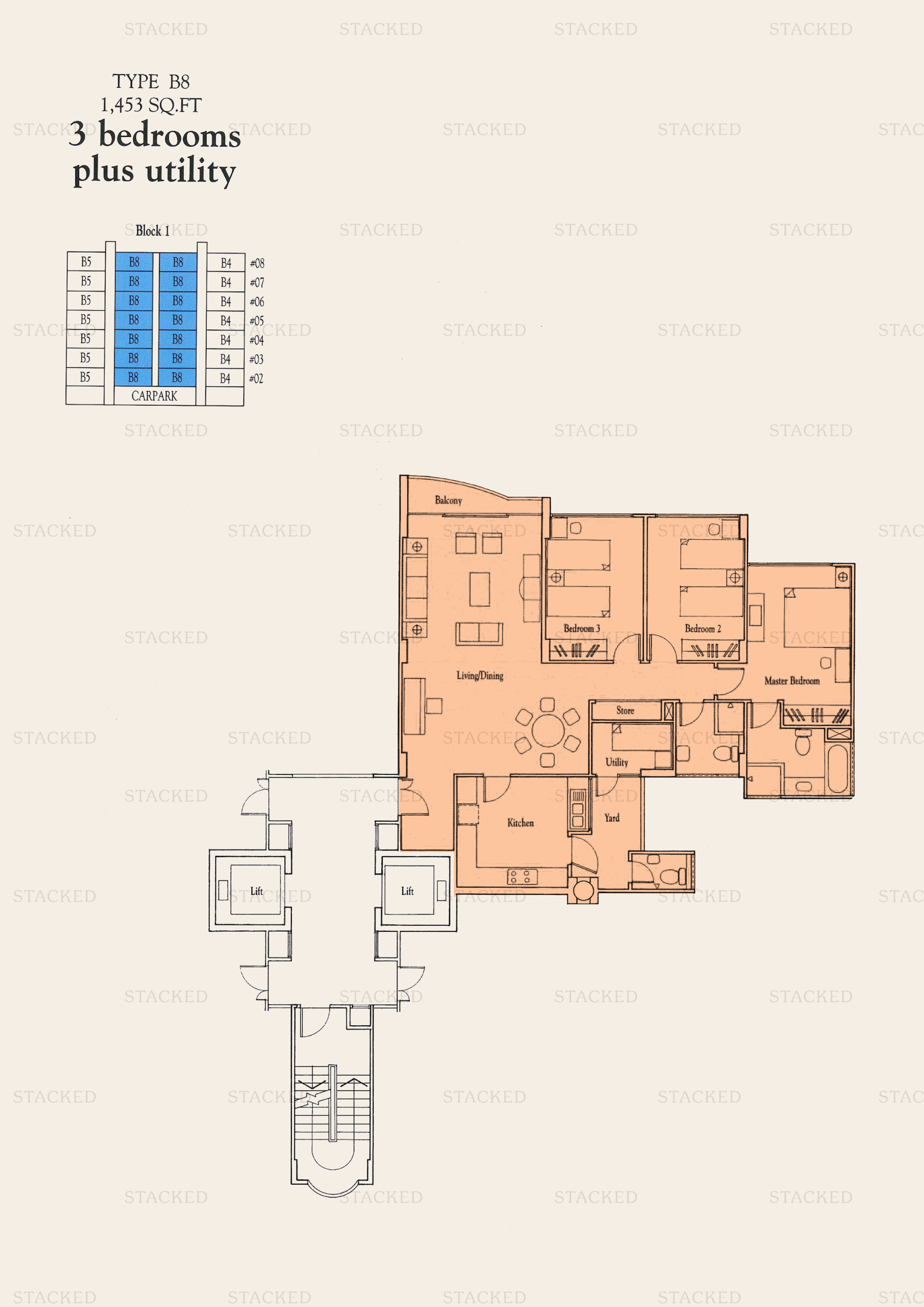 Stacked homes - Bukit Regency Singapore Condo Floor Plans, Images And ...
