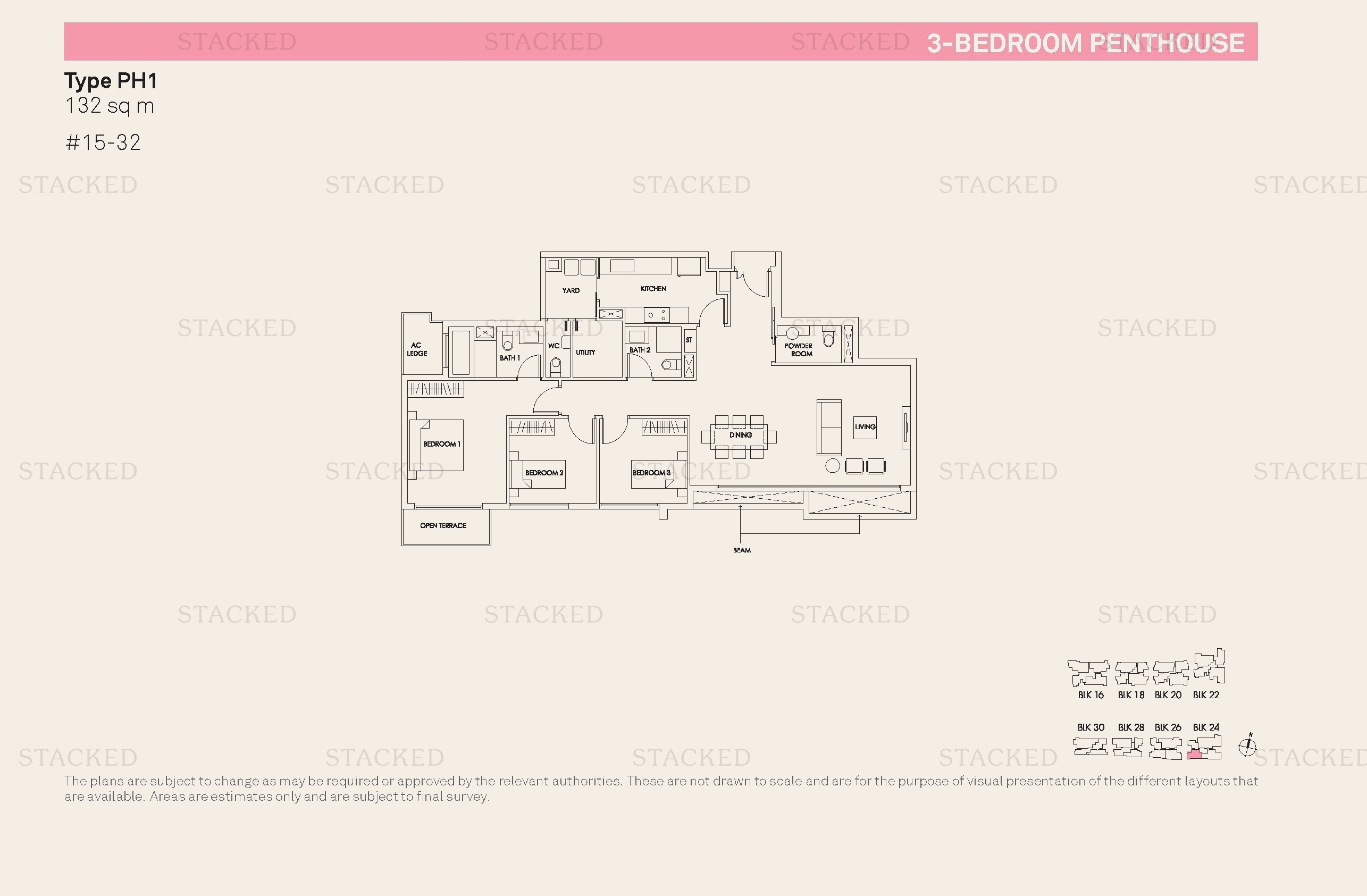 Stacked homes - Bedok Residences Singapore Condo Floor Plans, Images ...