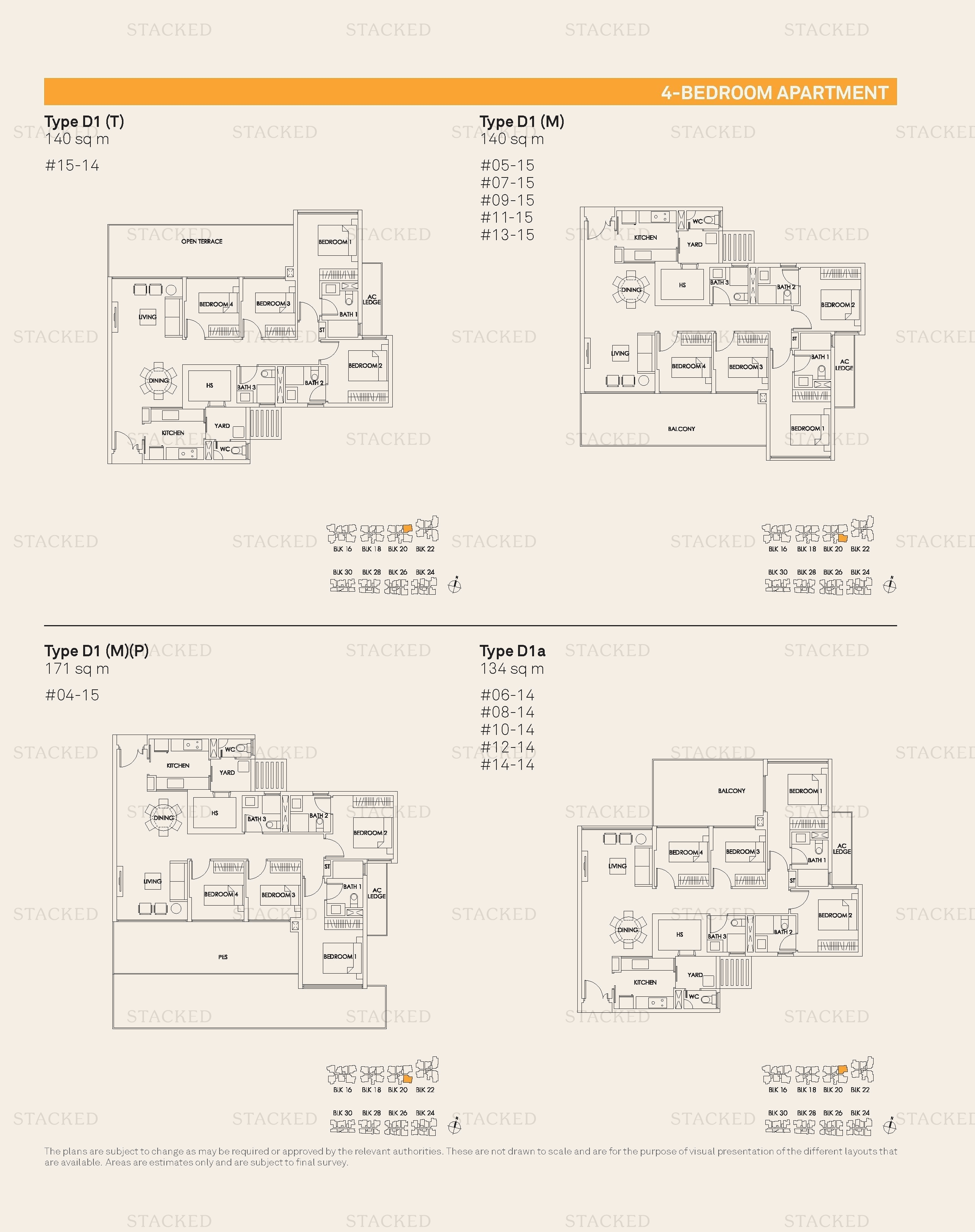 Stacked homes - Bedok Residences Singapore Condo Floor Plans, Images ...
