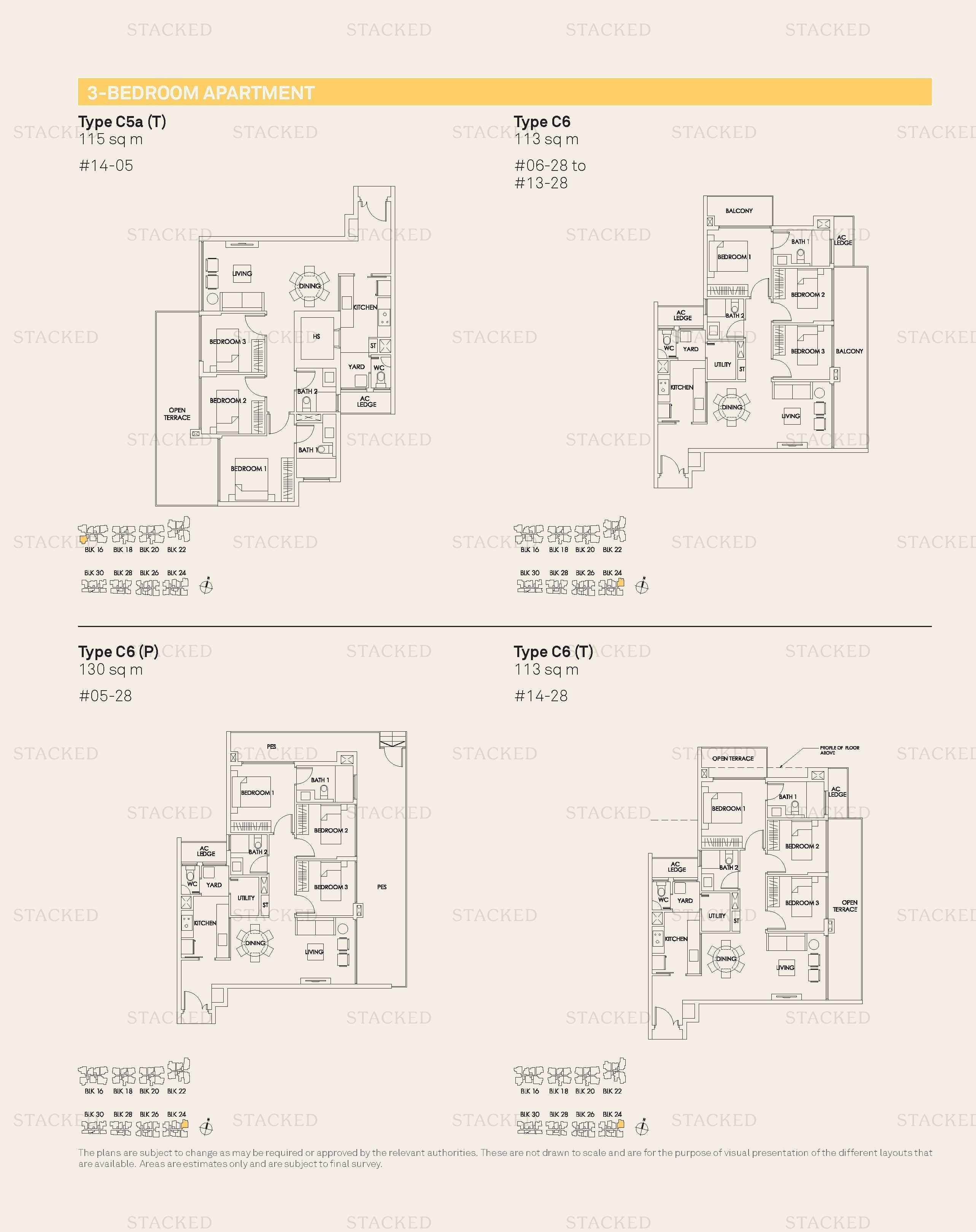 Stacked homes - Bedok Residences Singapore Condo Floor Plans, Images ...