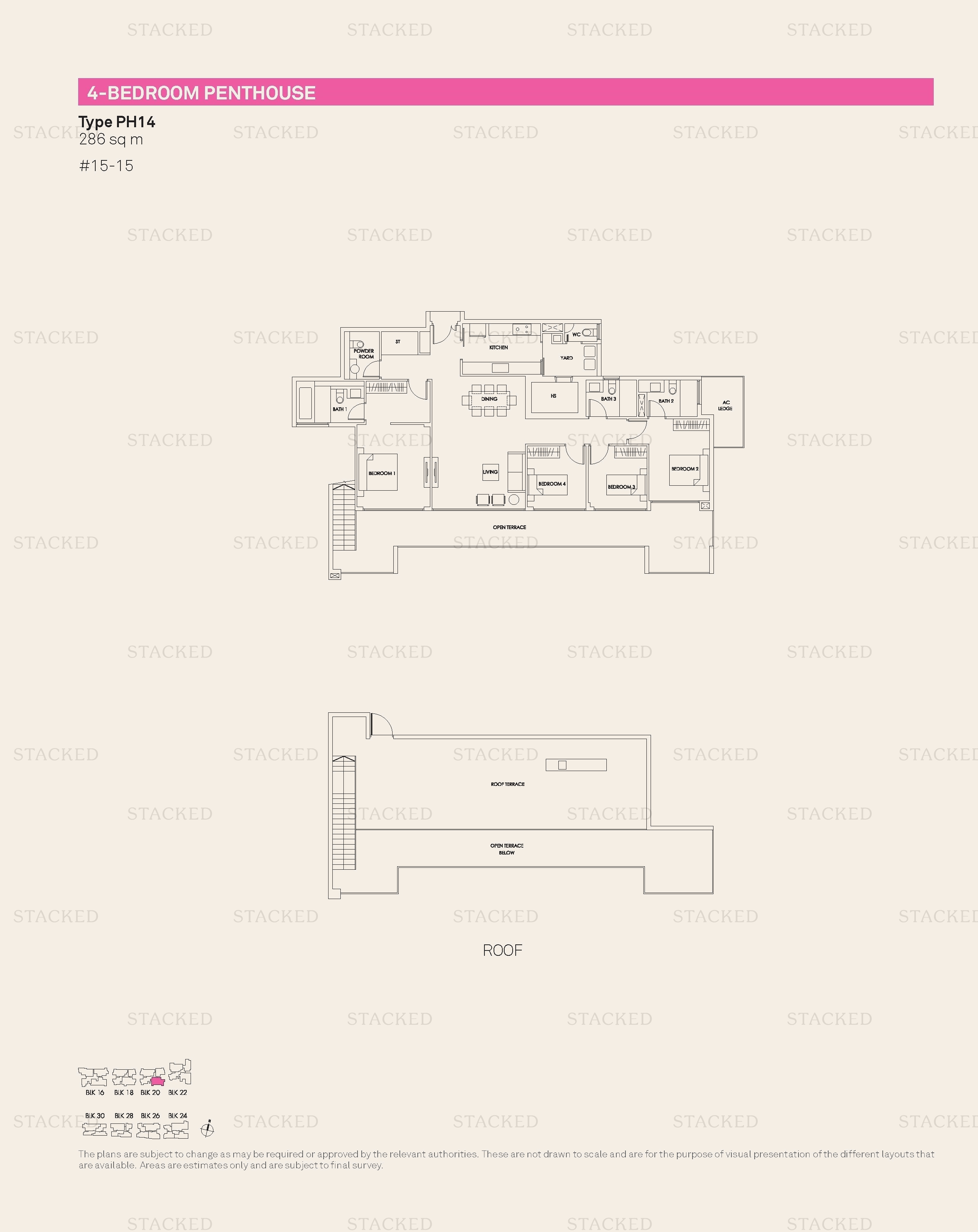 Stacked homes - Bedok Residences Singapore Condo Floor Plans, Images ...