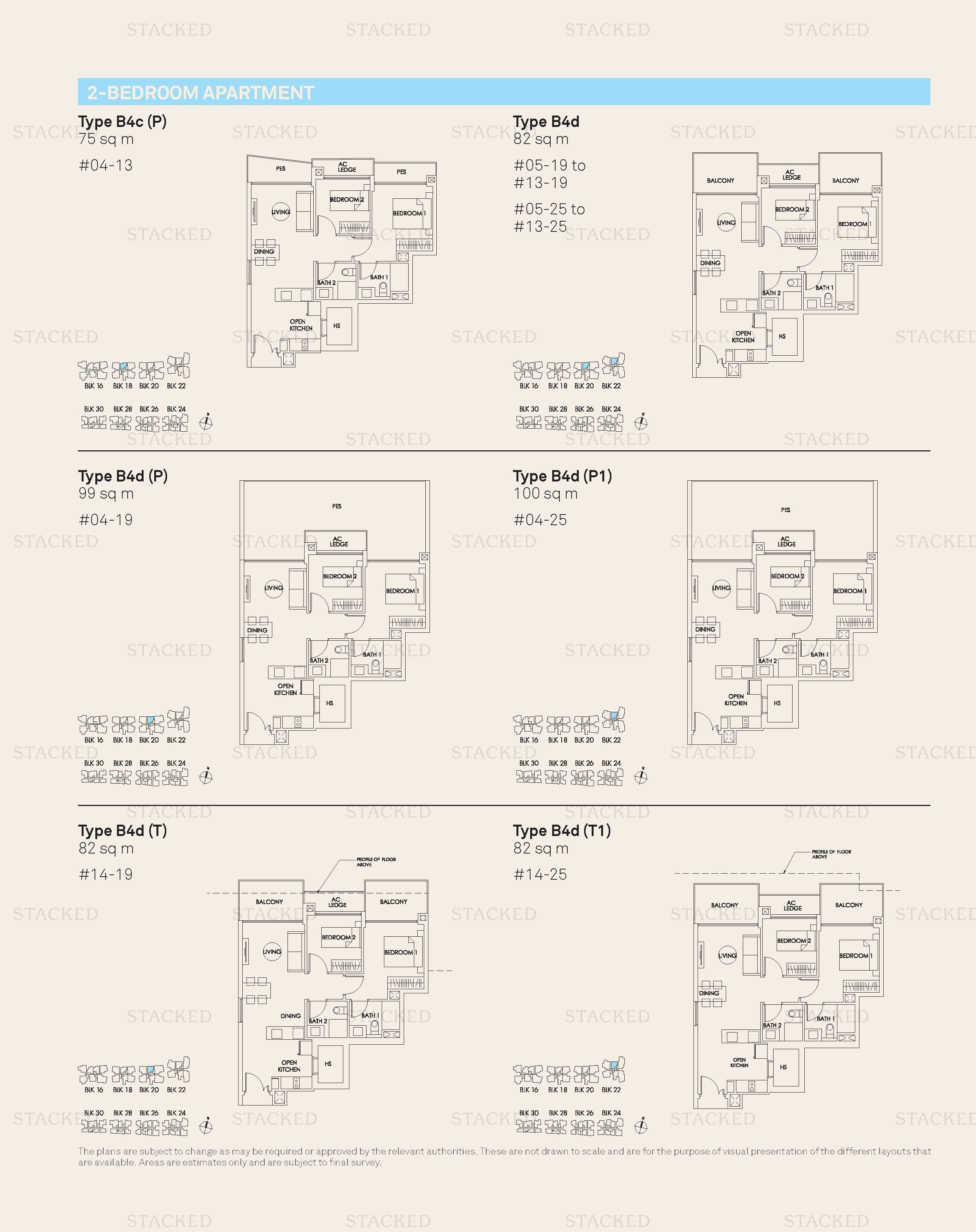 Stacked homes - Bedok Residences Singapore Condo Floor Plans, Images ...