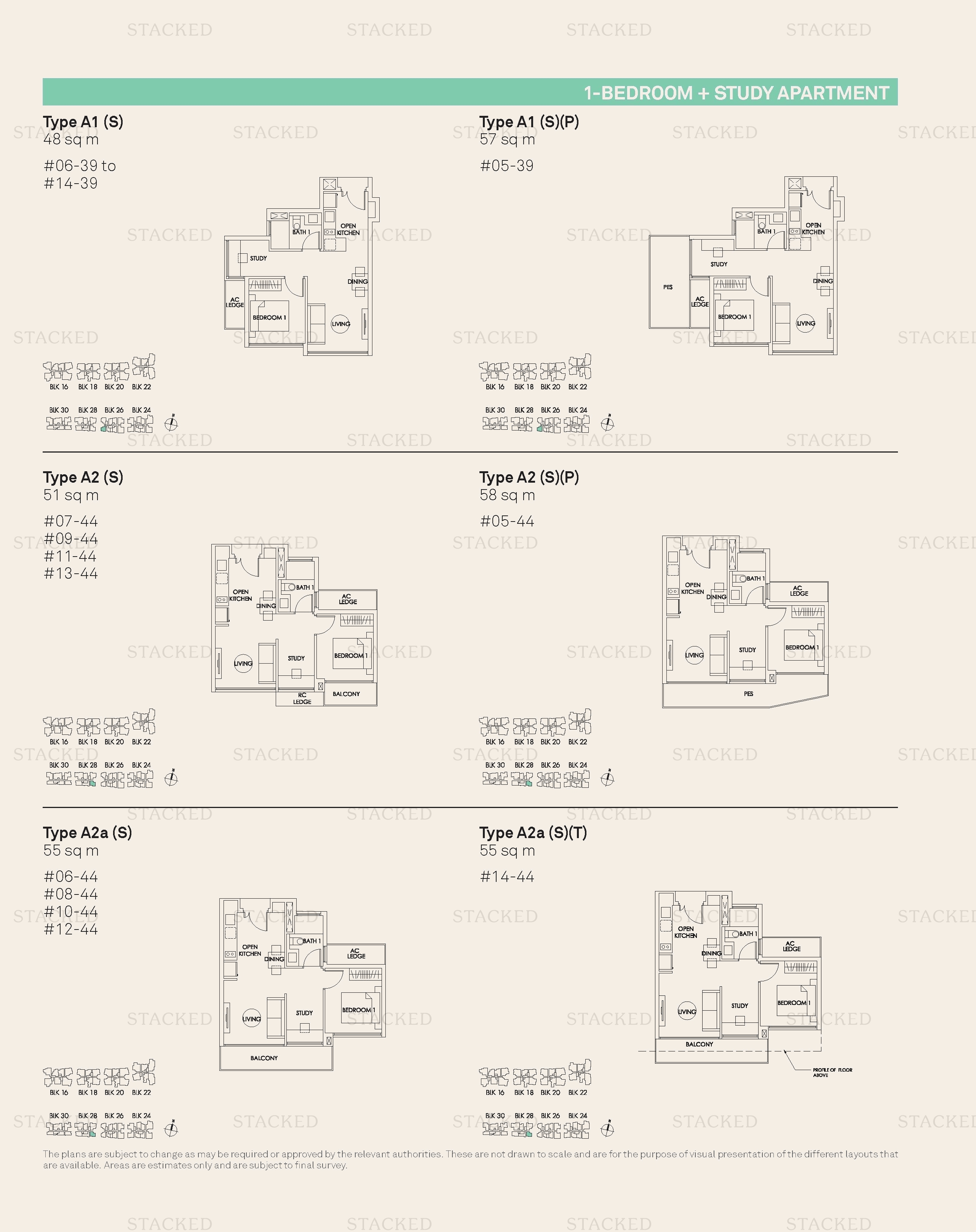 Stacked homes - Bedok Residences Singapore Condo Floor Plans, Images ...