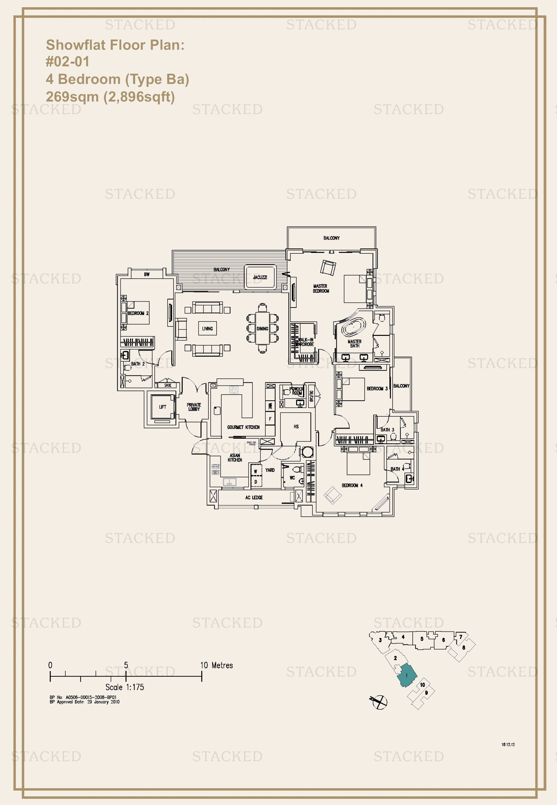 Stacked homes - Bishopsgate Residences Singapore Condo Floor Plans ...