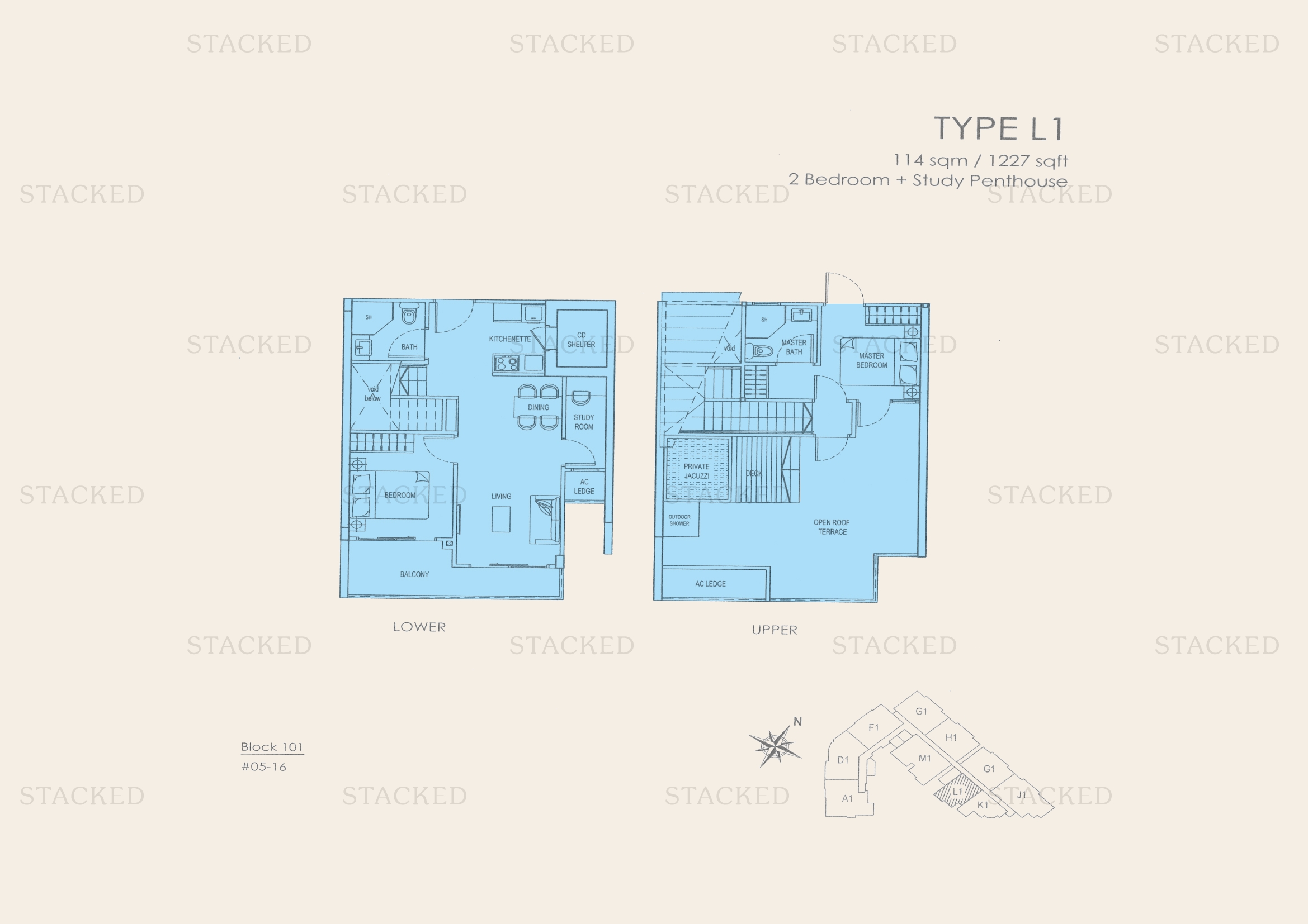 Stacked homes - Cardiff Residence Singapore Condo Floor Plans, Images ...