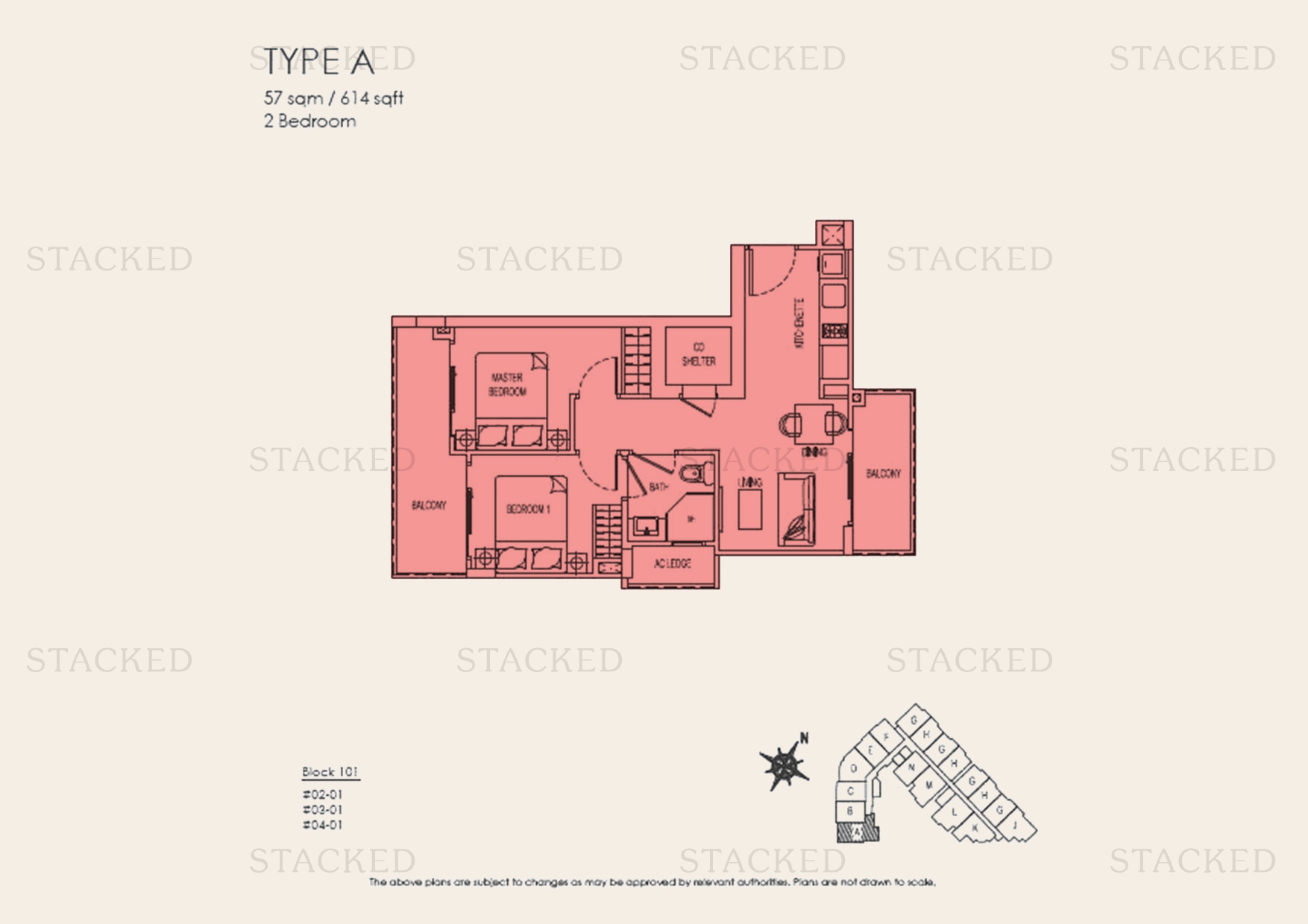 Stacked homes - Cardiff Residence Singapore Condo Floor Plans, Images ...