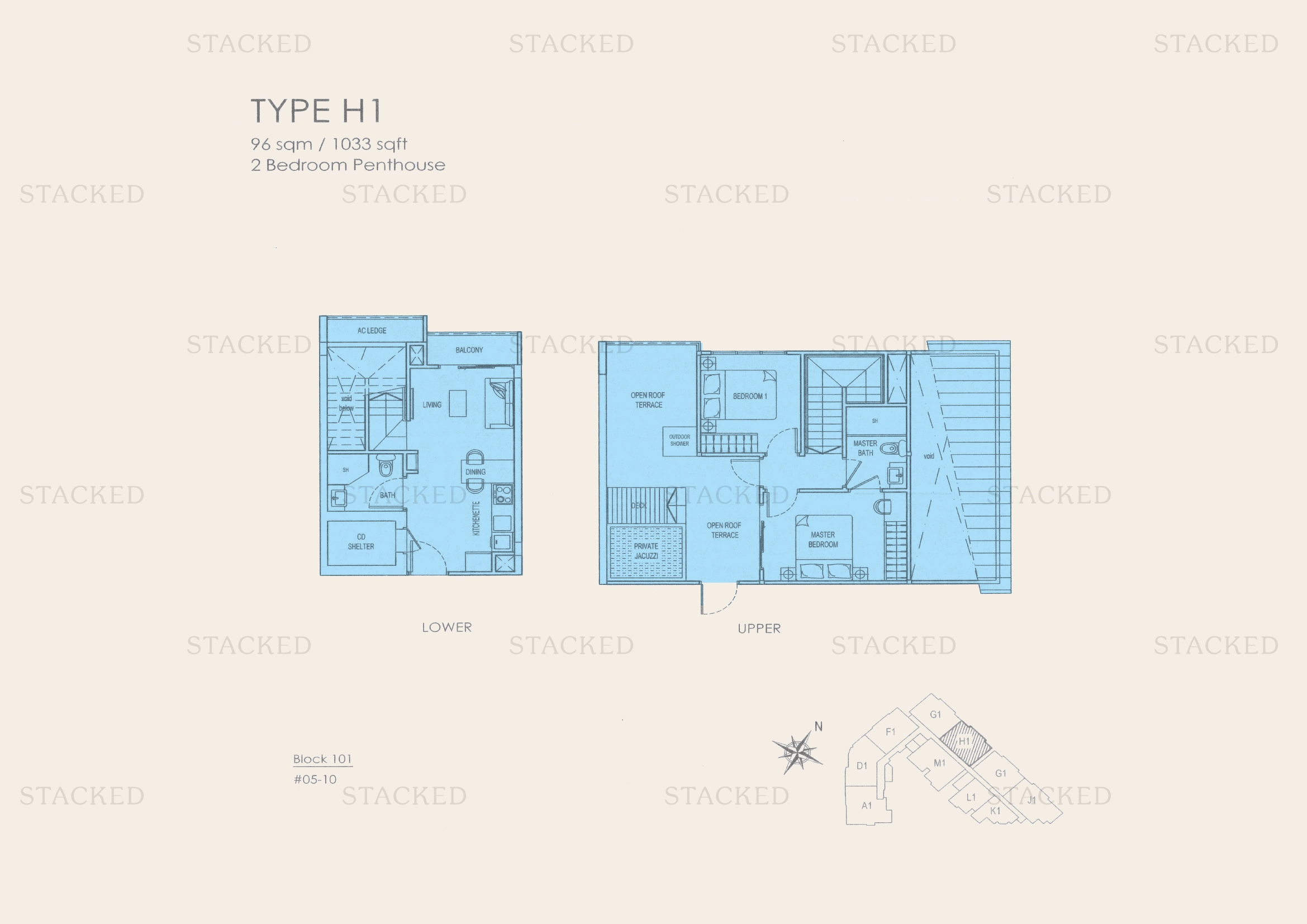 Stacked homes - Cardiff Residence Singapore Condo Floor Plans, Images ...