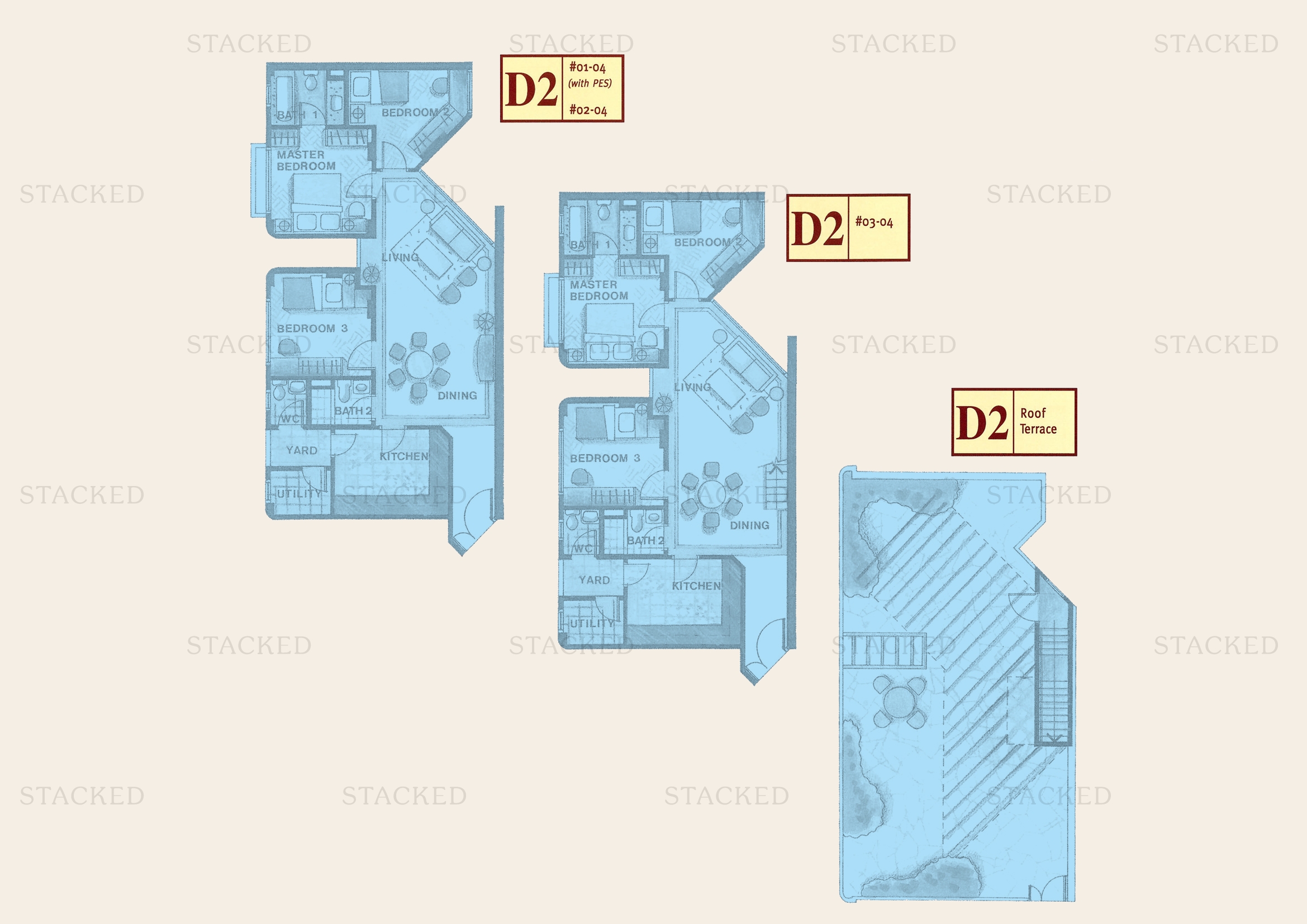 Stacked homes - Casa Pasir Ris Singapore Condo Floor Plans, Images And ...