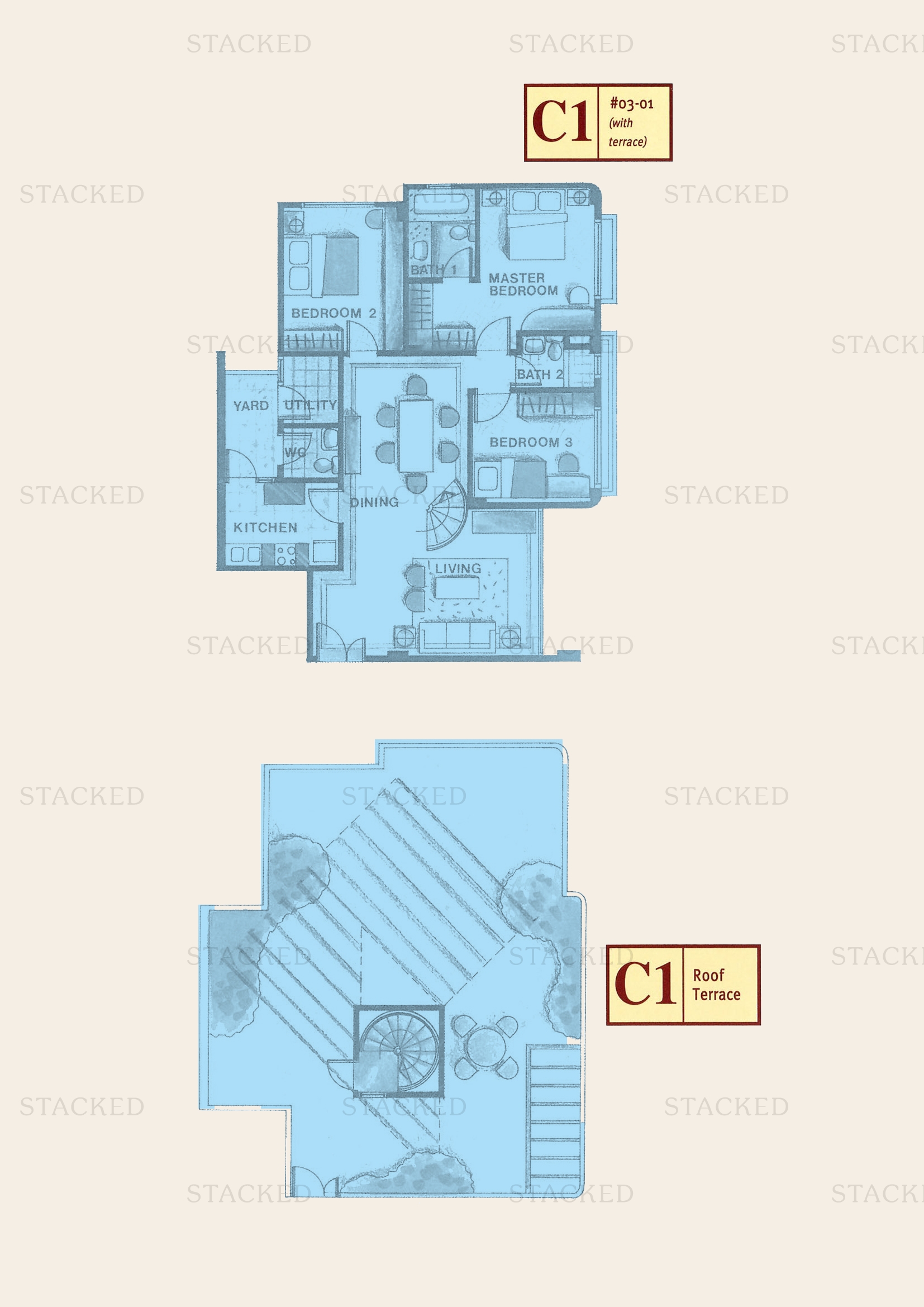 Stacked homes - Casa Pasir Ris Singapore Condo Floor Plans, Images And ...