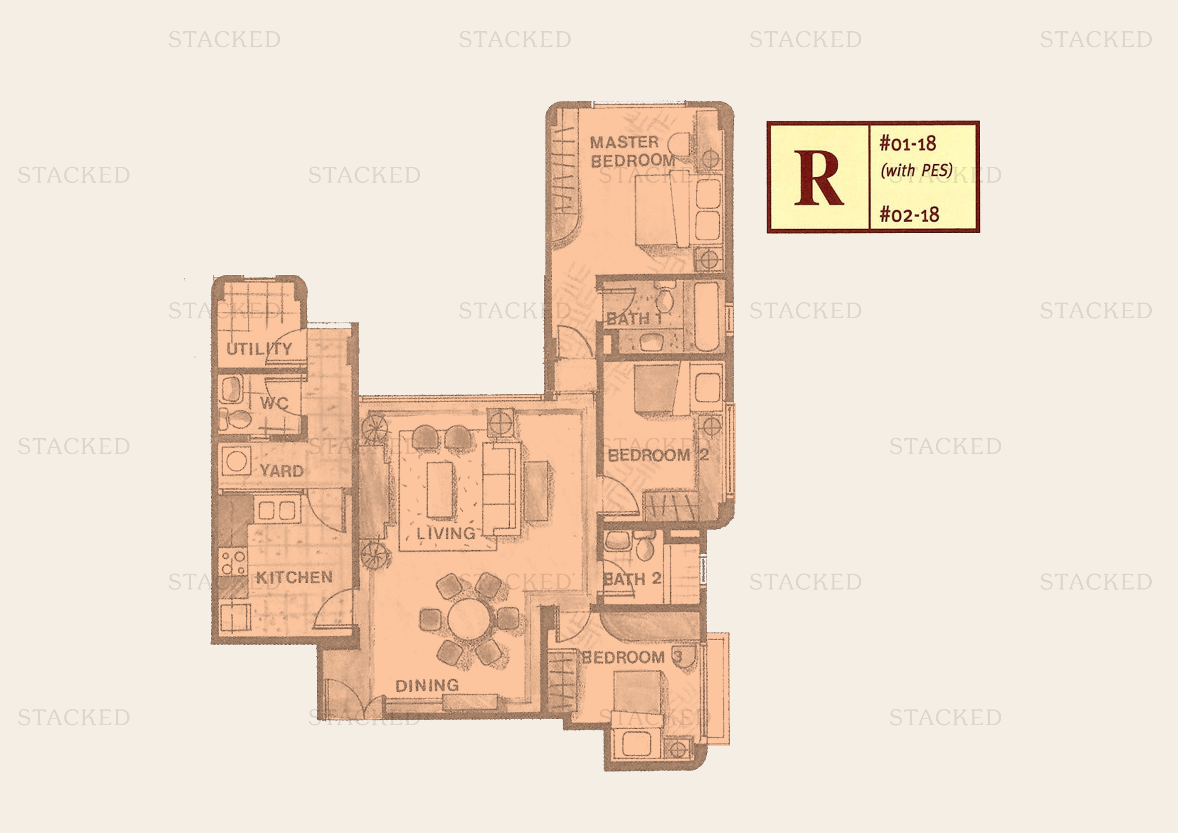 Stacked homes - Casa Pasir Ris Singapore Condo Floor Plans, Images And ...