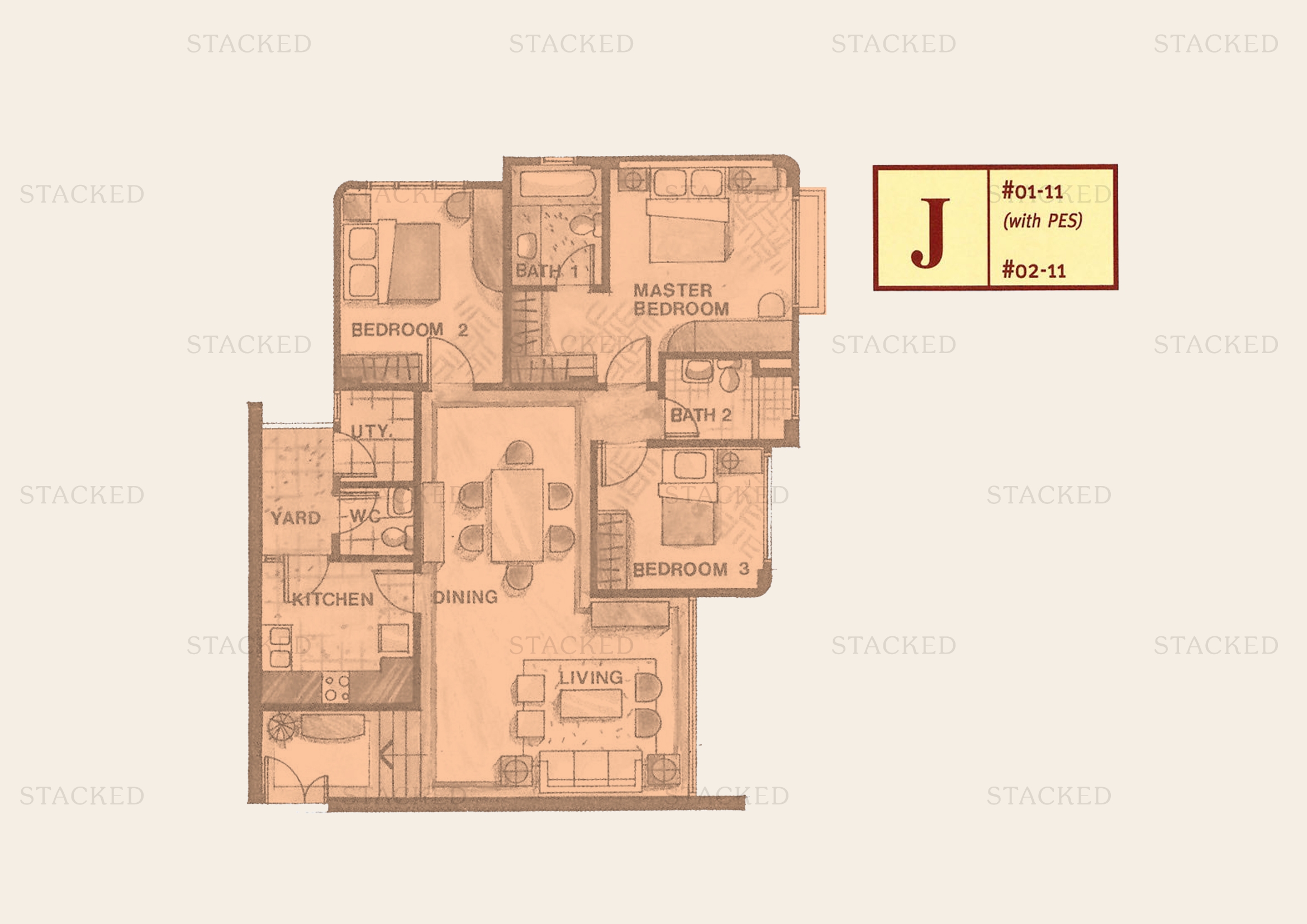 Stacked homes - Casa Pasir Ris Singapore Condo Floor Plans, Images And ...