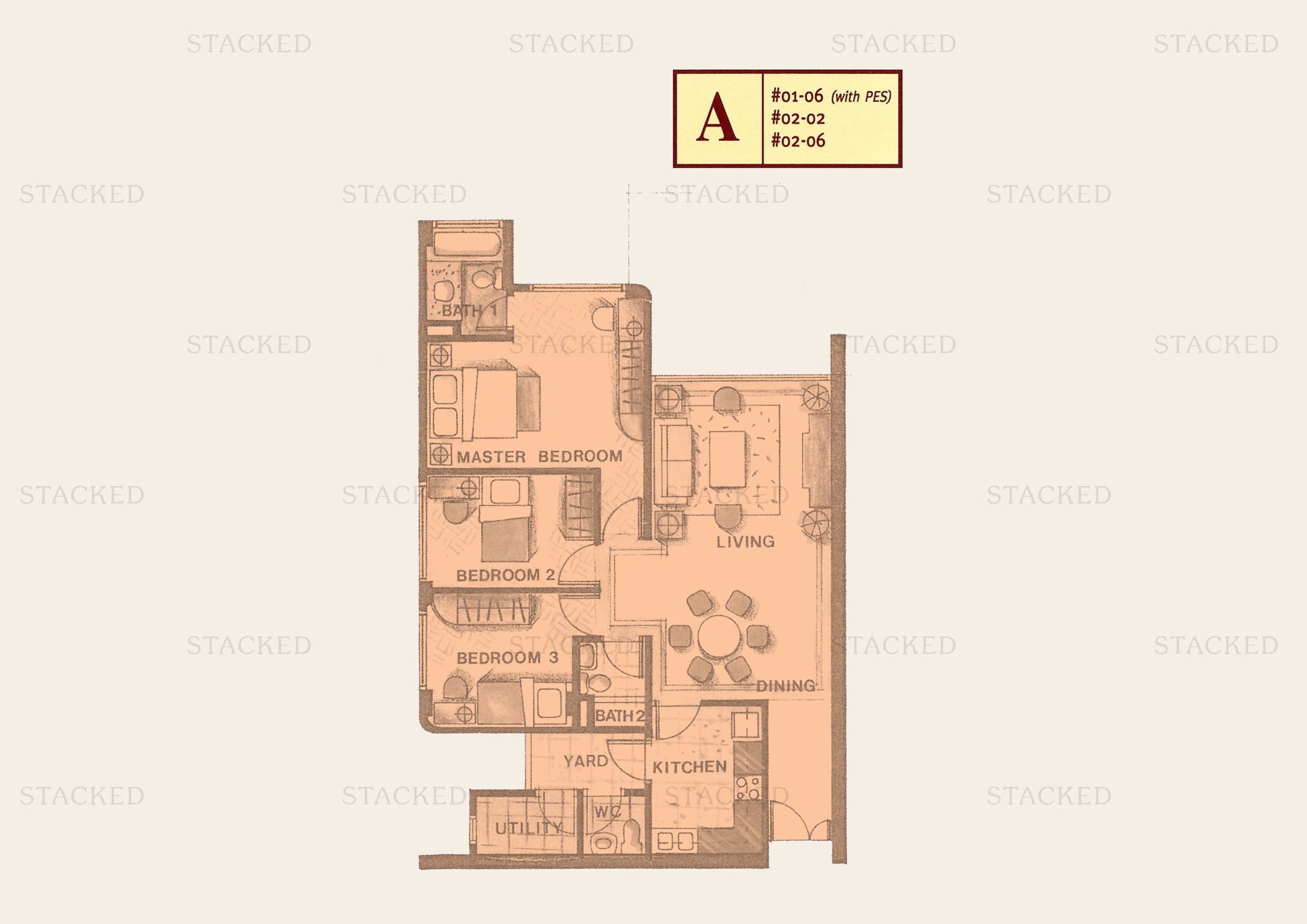 Stacked homes - Casa Pasir Ris Singapore Condo Floor Plans, Images And ...