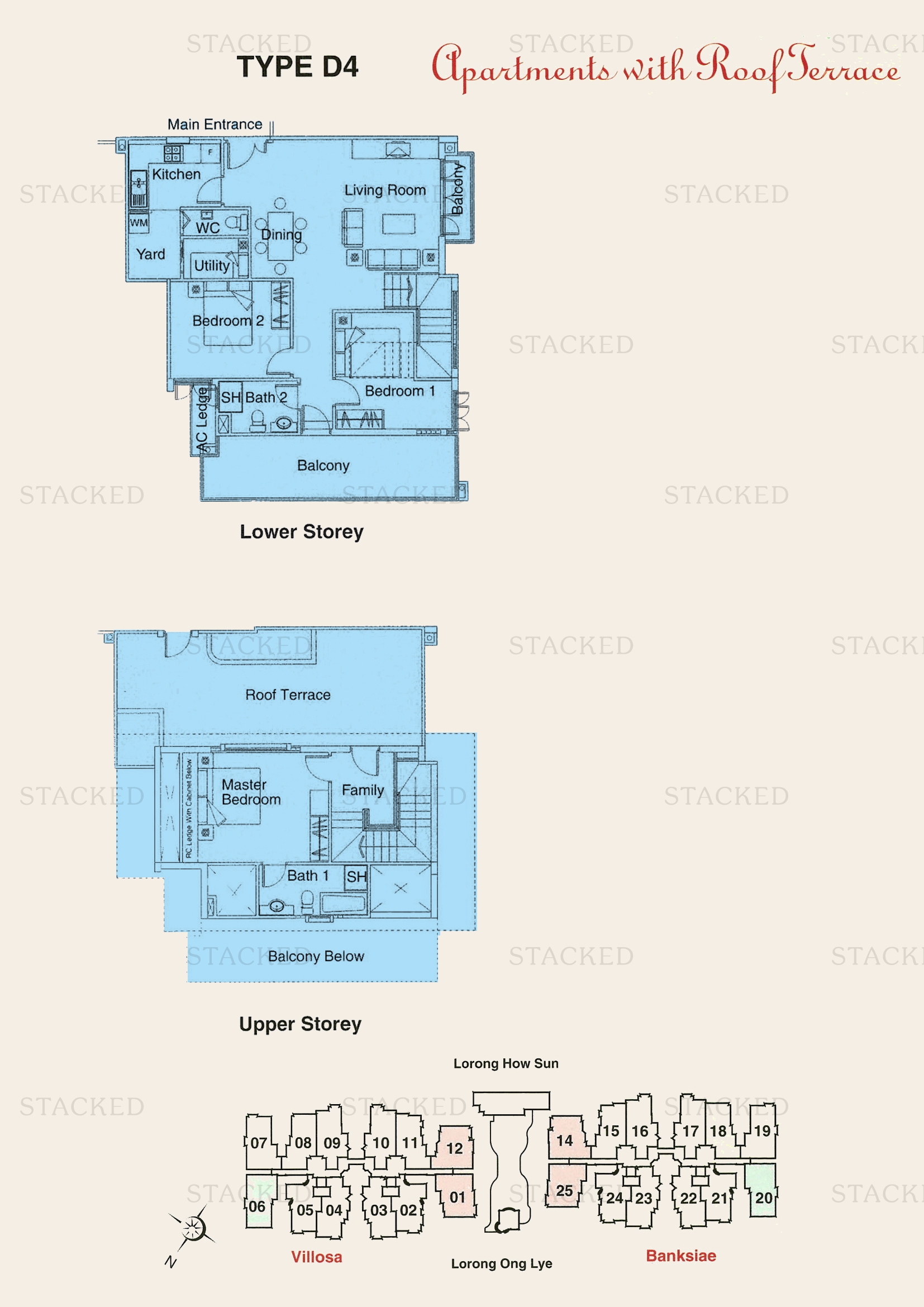 Stacked homes - Casa Rosa Singapore Condo Floor Plans, Images And ...