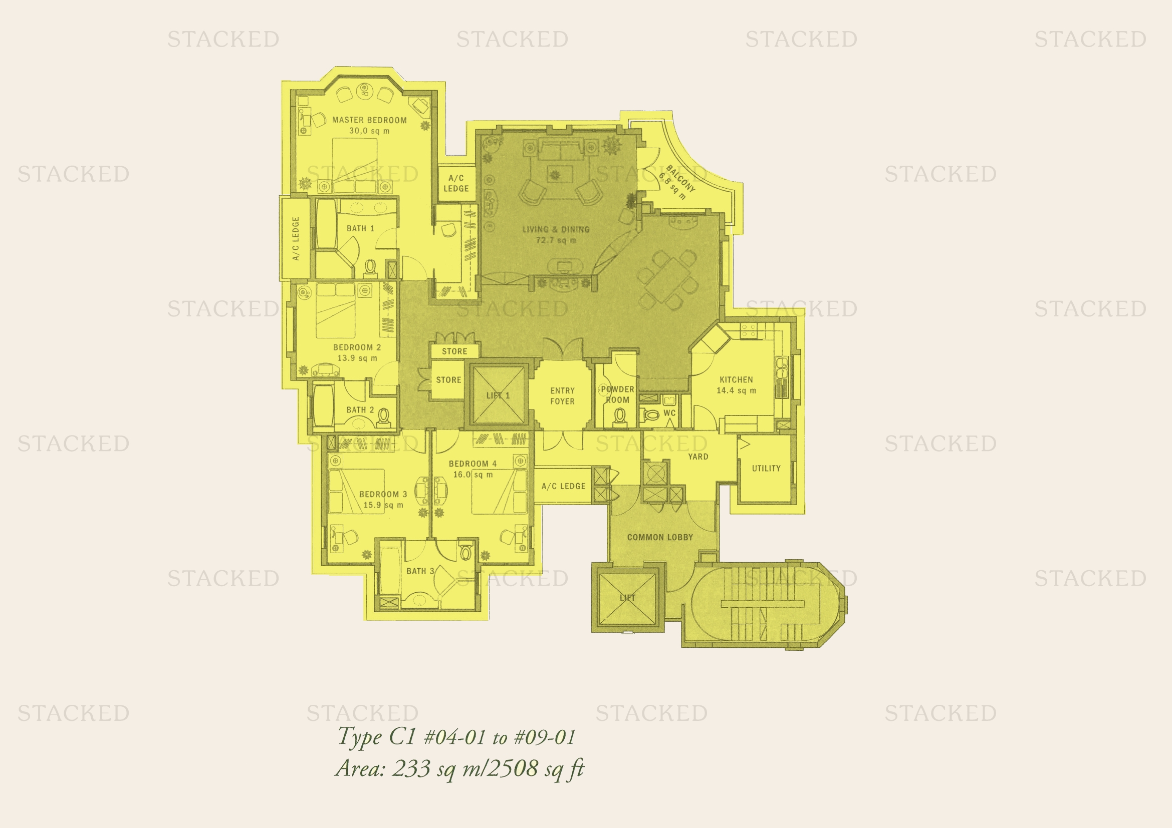 Stacked homes - Chelsea Gardens Singapore Condo Floor Plans, Images And ...