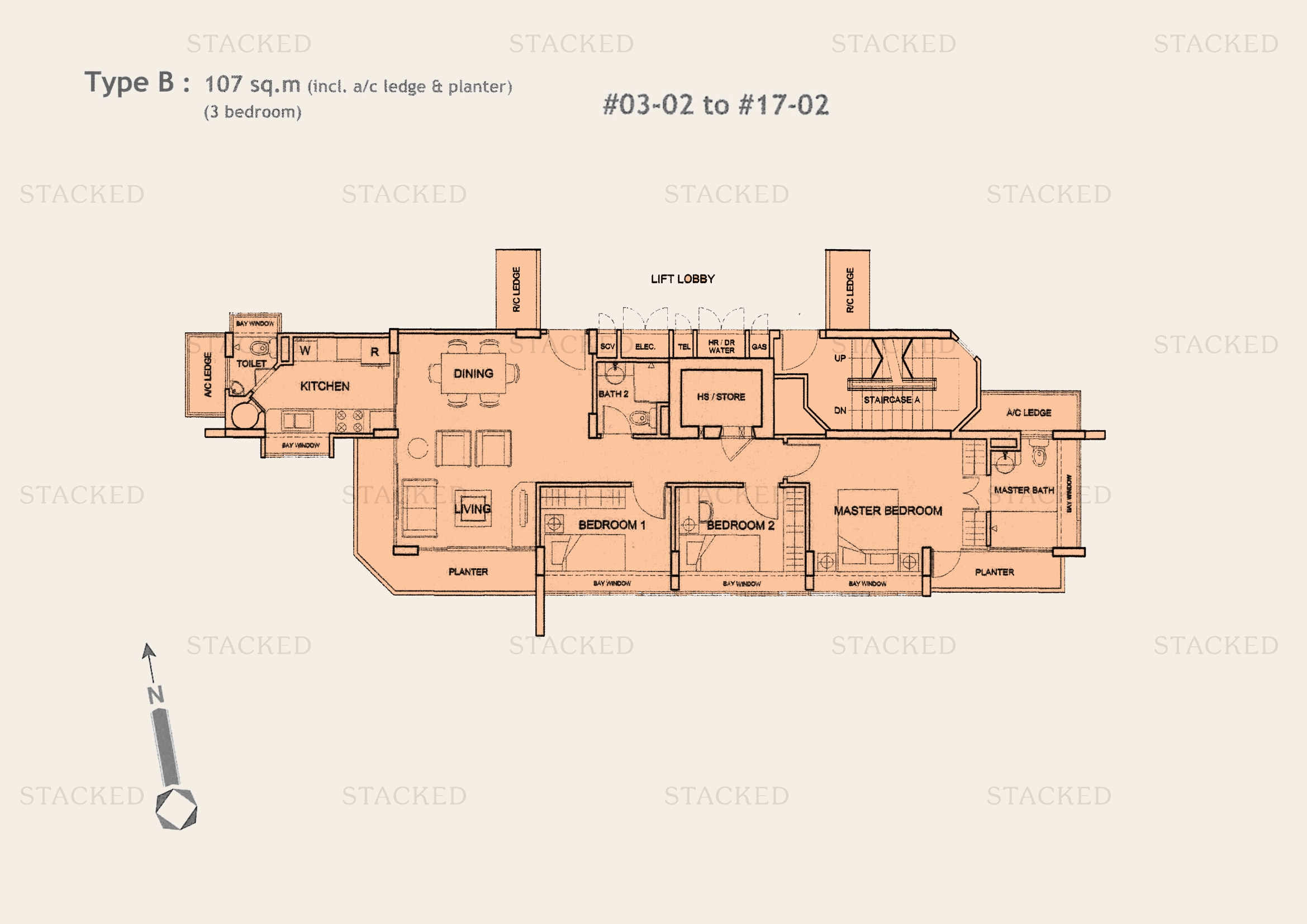 Stacked homes - City Edge Singapore Condo Floor Plans, Images And ...