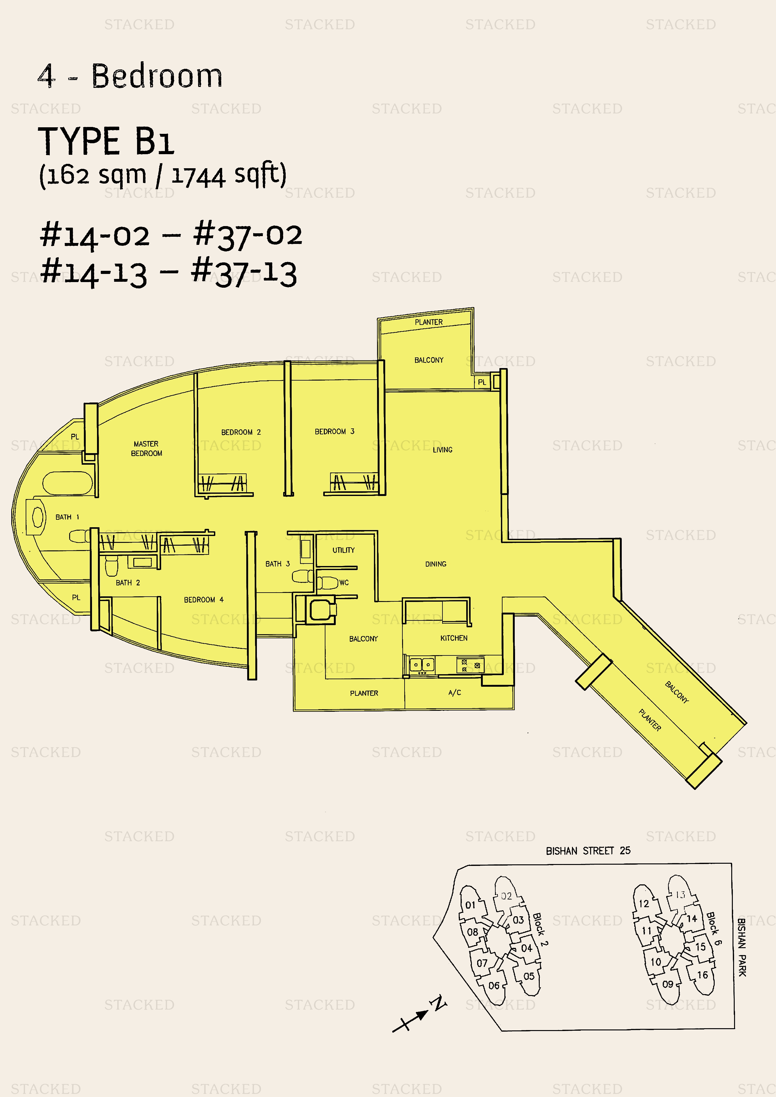 Stacked homes - Clover By The Park Singapore Condo Floor Plans, Images ...