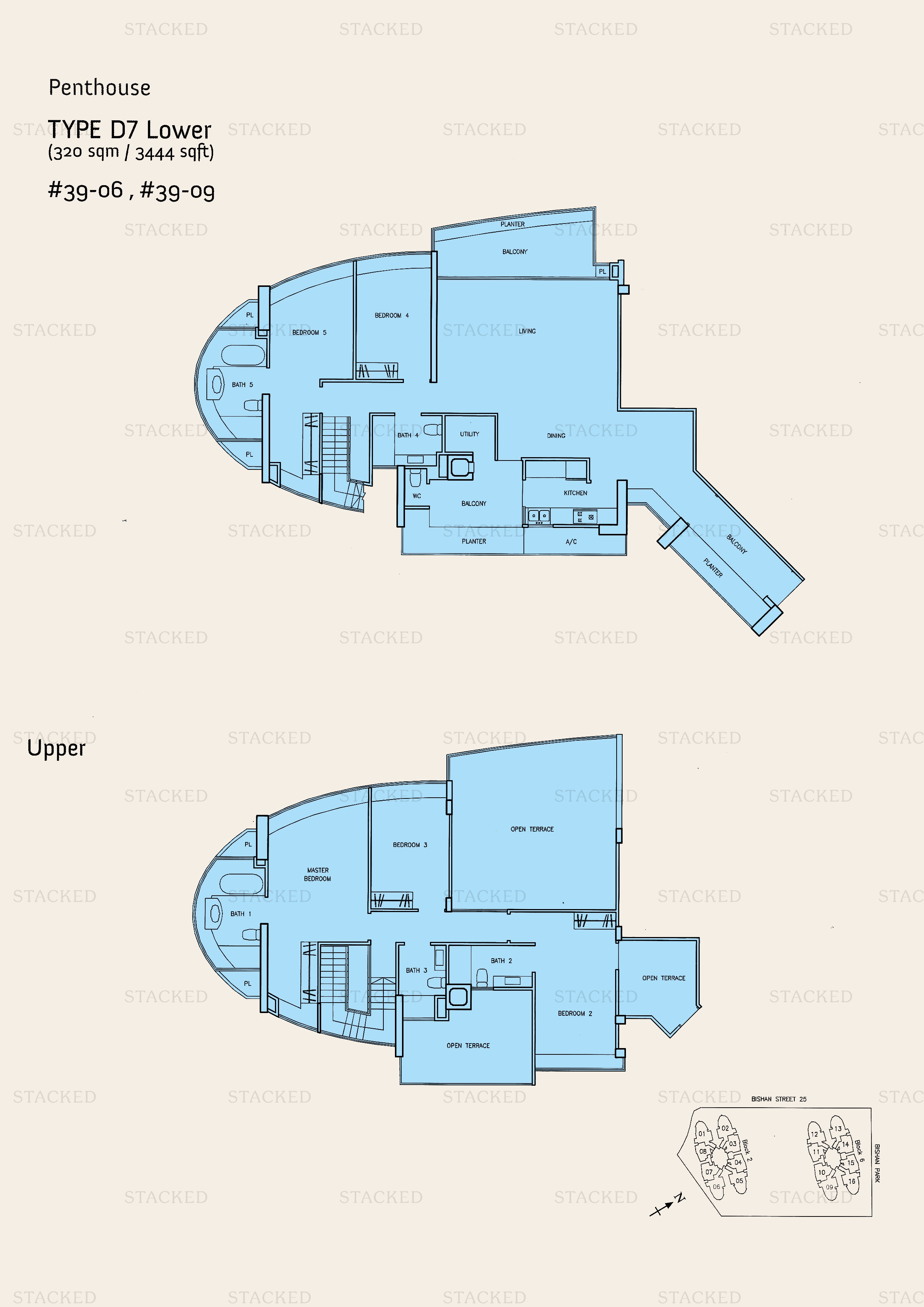 Stacked homes - Clover By The Park Singapore Condo Floor Plans, Images ...