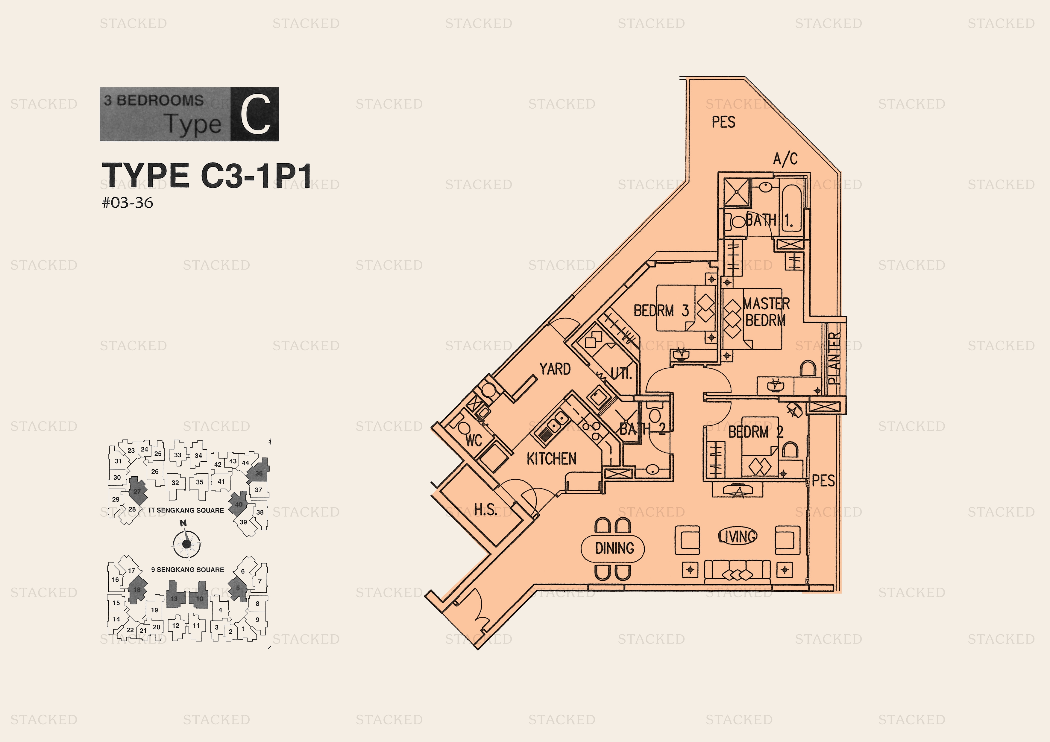 Stacked homes - Compass Heights Singapore Condo Floor Plans, Images And ...