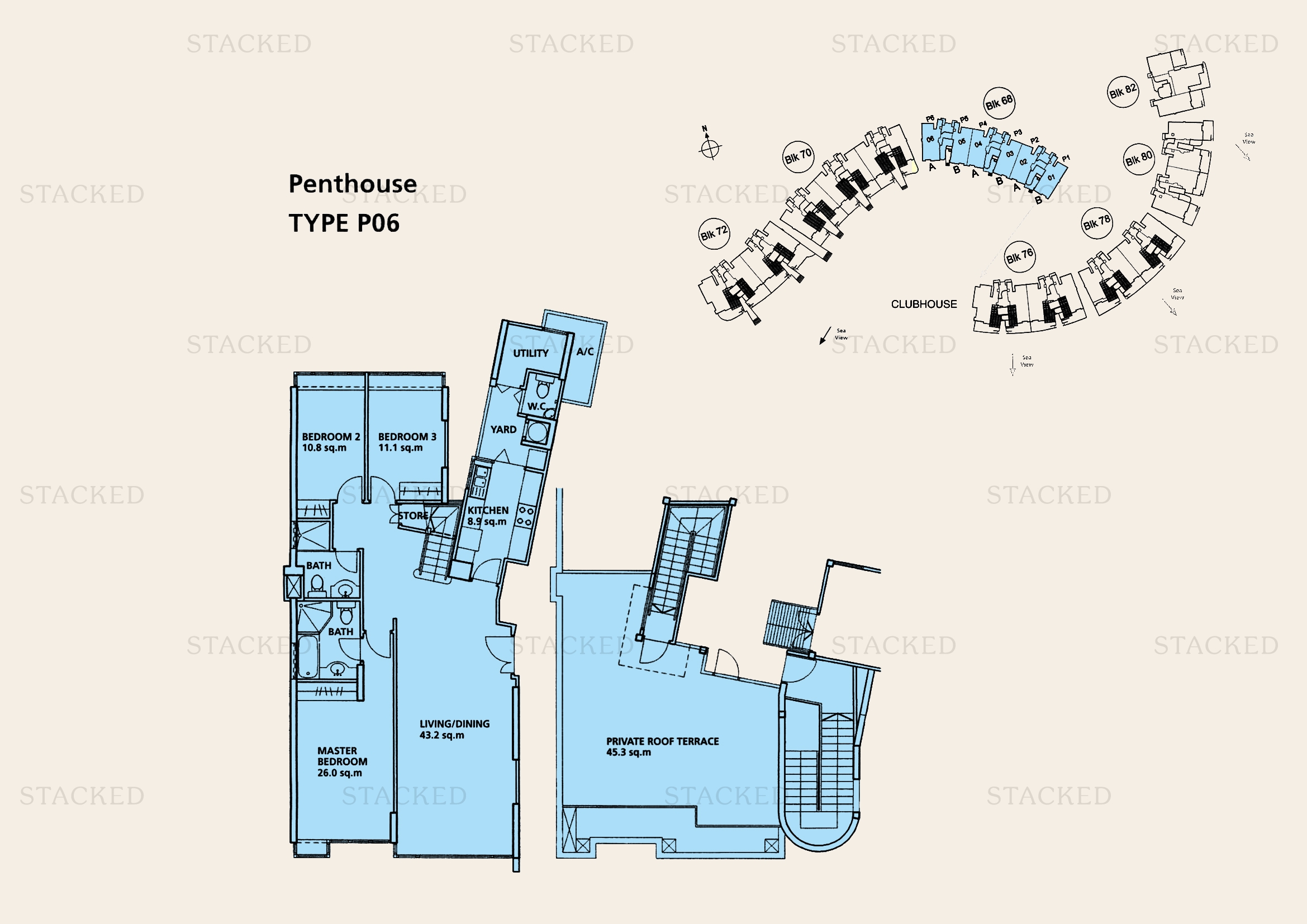 Stacked homes - Costa Del Sol Singapore Condo Floor Plans, Images And ...