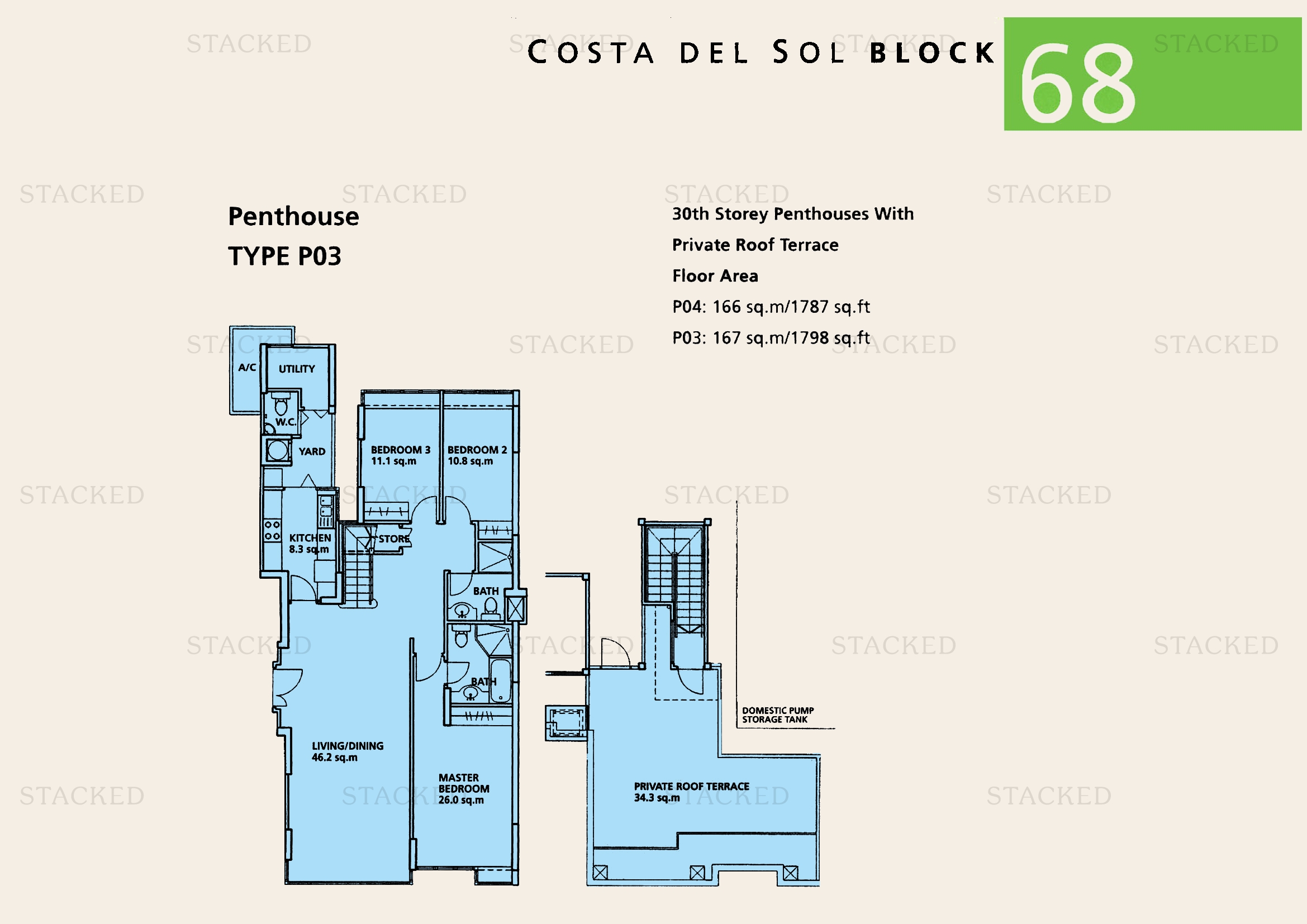 Stacked homes - Costa Del Sol Singapore Condo Floor Plans, Images And ...