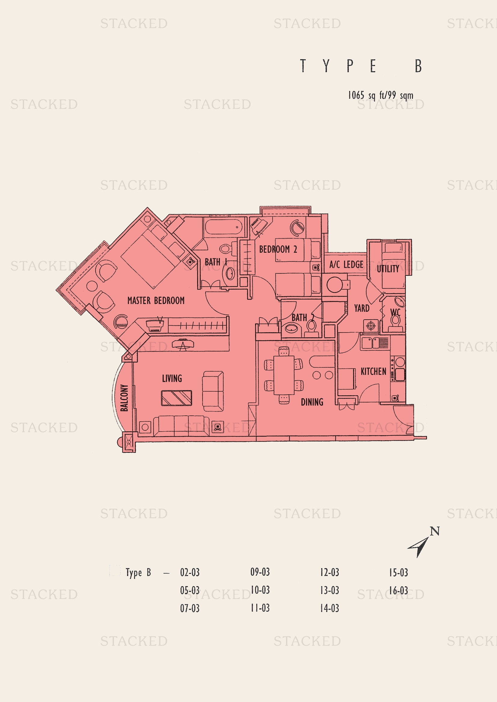 Stacked homes - Crystal Rhu Singapore Condo Floor Plans, Images And ...
