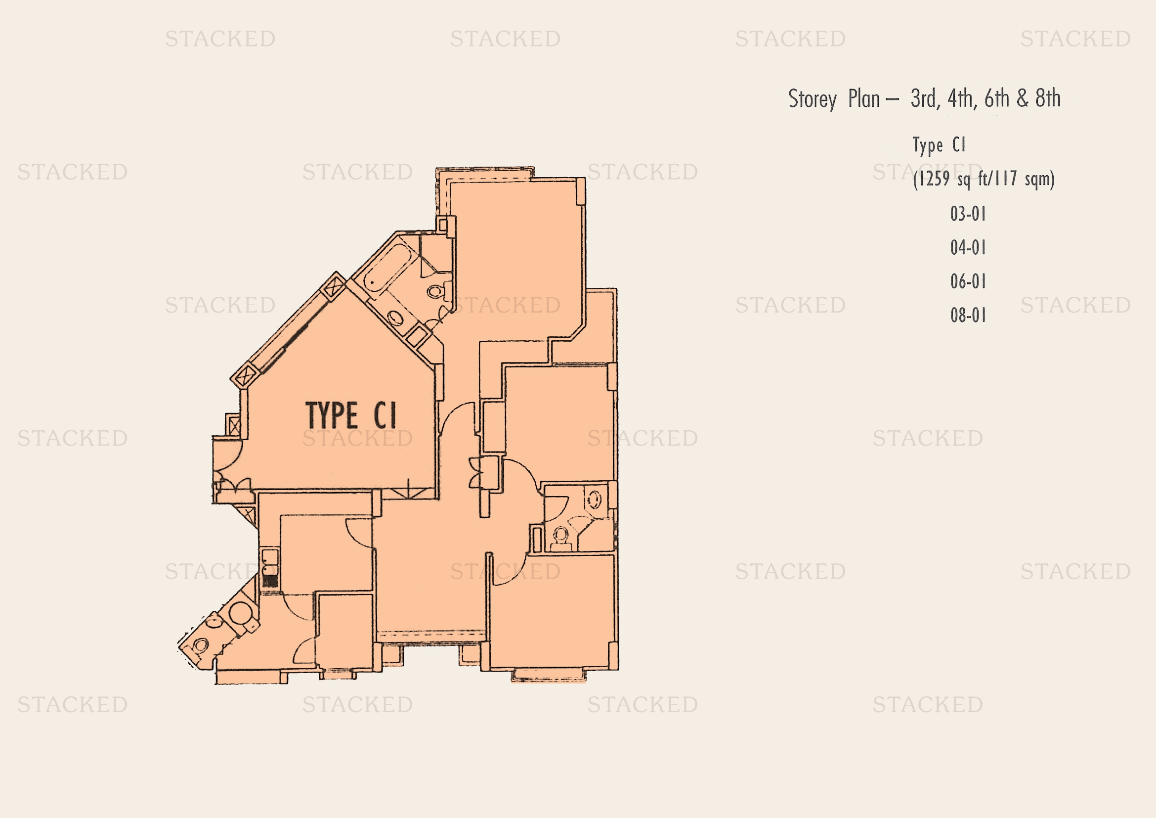 Stacked homes - Crystal Rhu Singapore Condo Floor Plans, Images And ...
