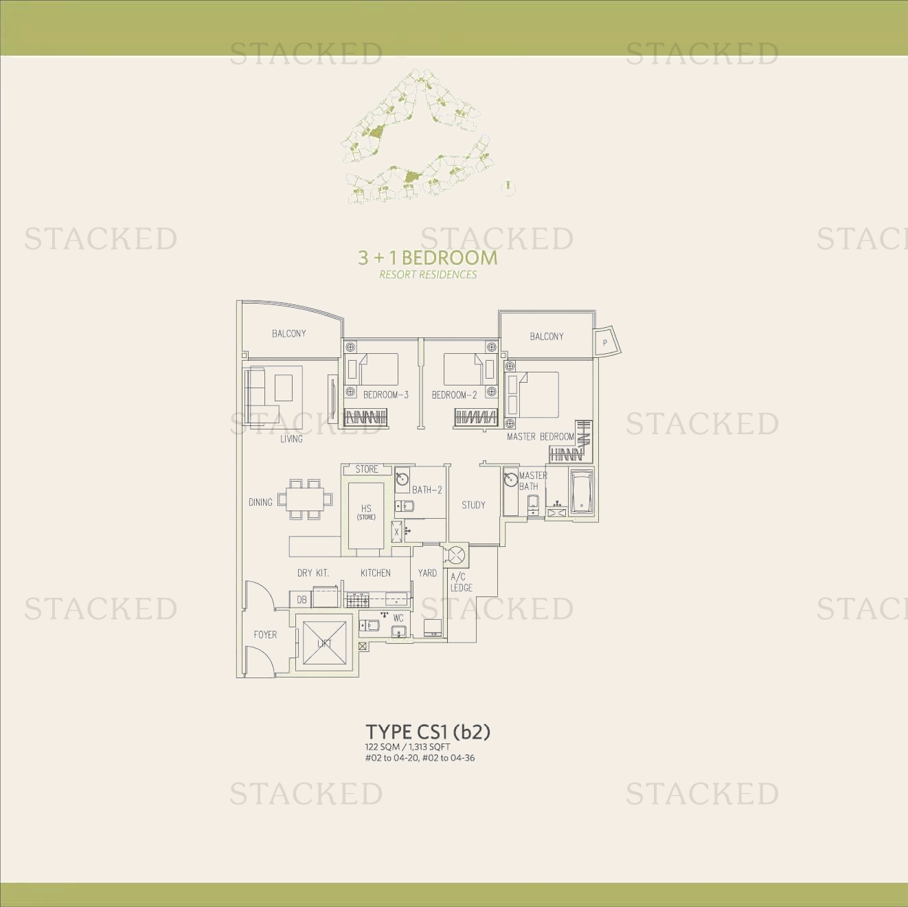 Stacked homes - Canberra Residences Singapore Condo Floor Plans, Images ...