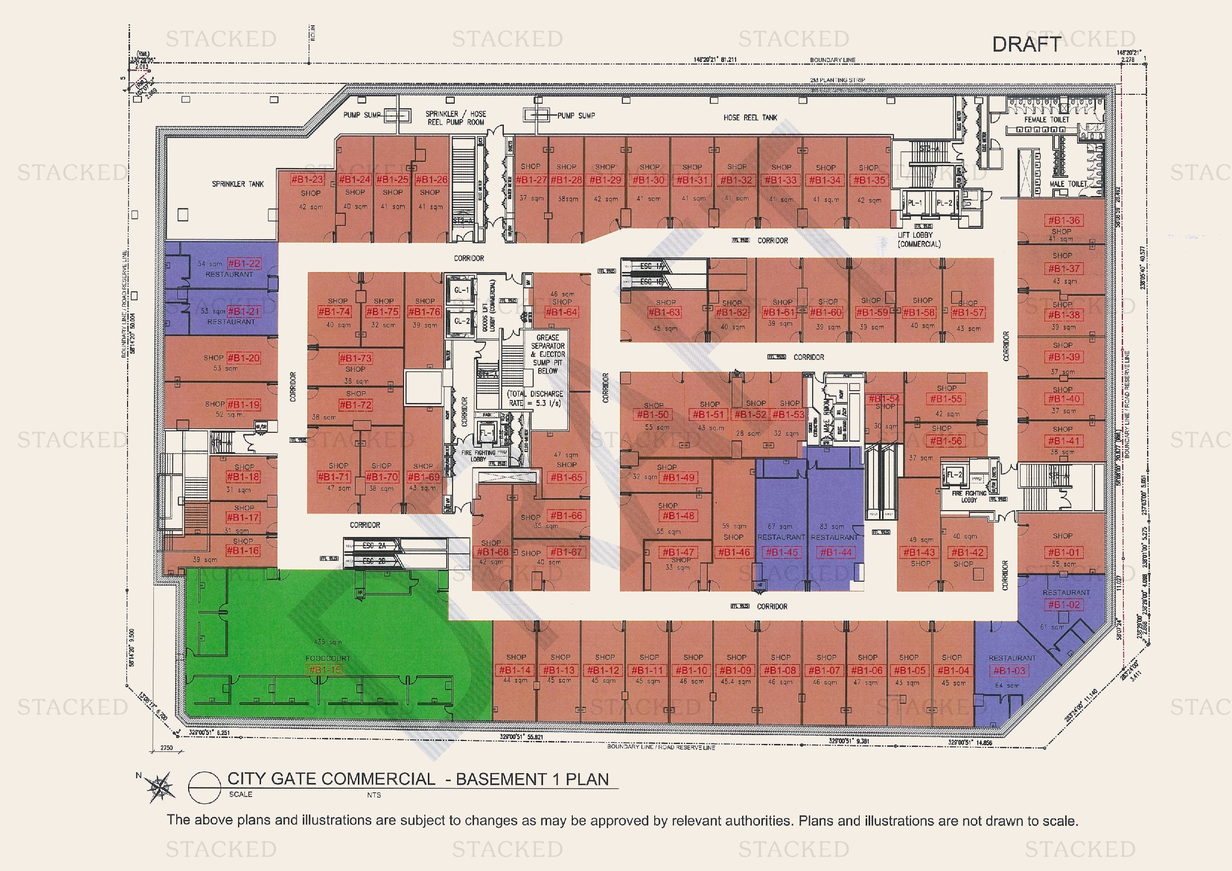 Stacked homes - City Gate Singapore Condo Floor Plans, Images And ...