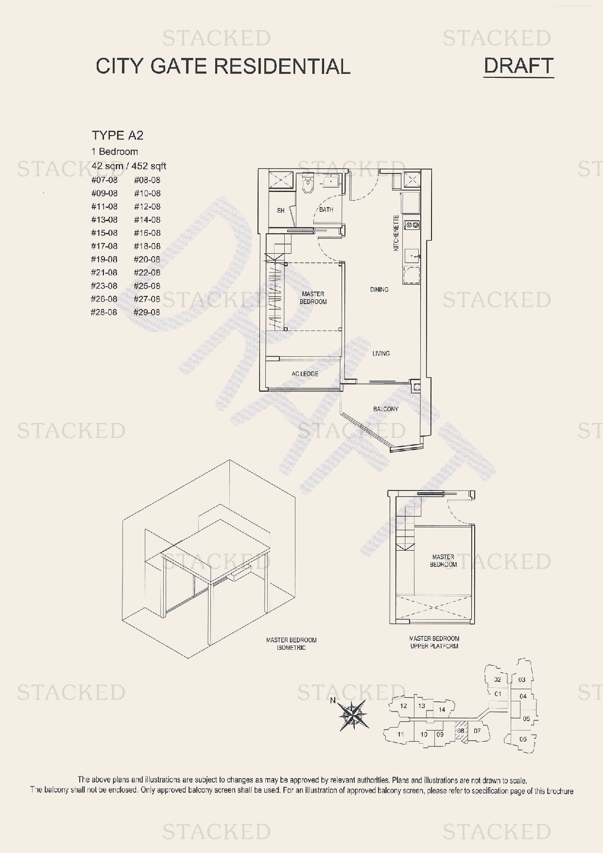 Stacked homes - City Gate Singapore Condo Floor Plans, Images And ...