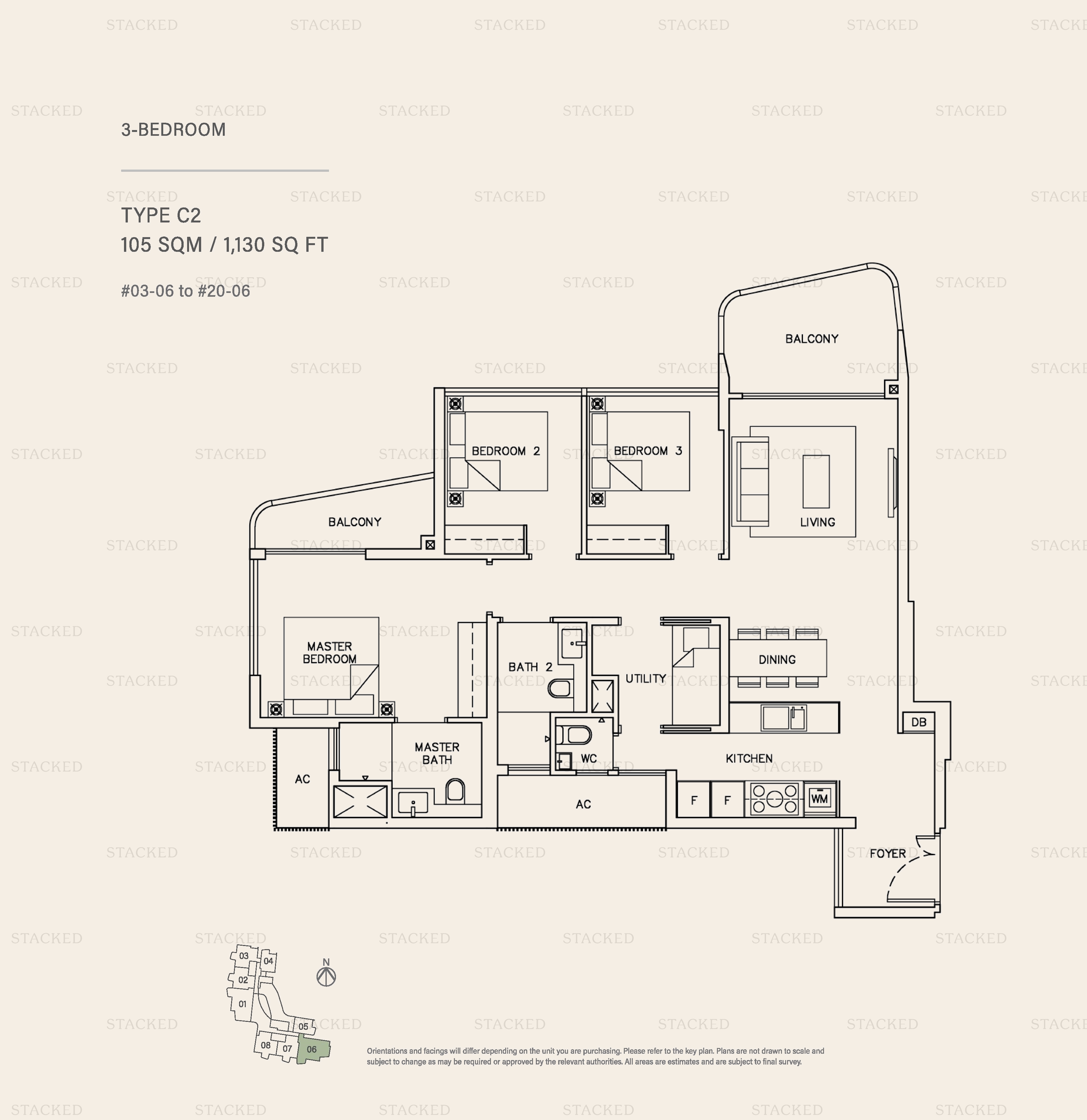 Stacked homes - Coastline Residences Singapore Condo Floor Plans ...