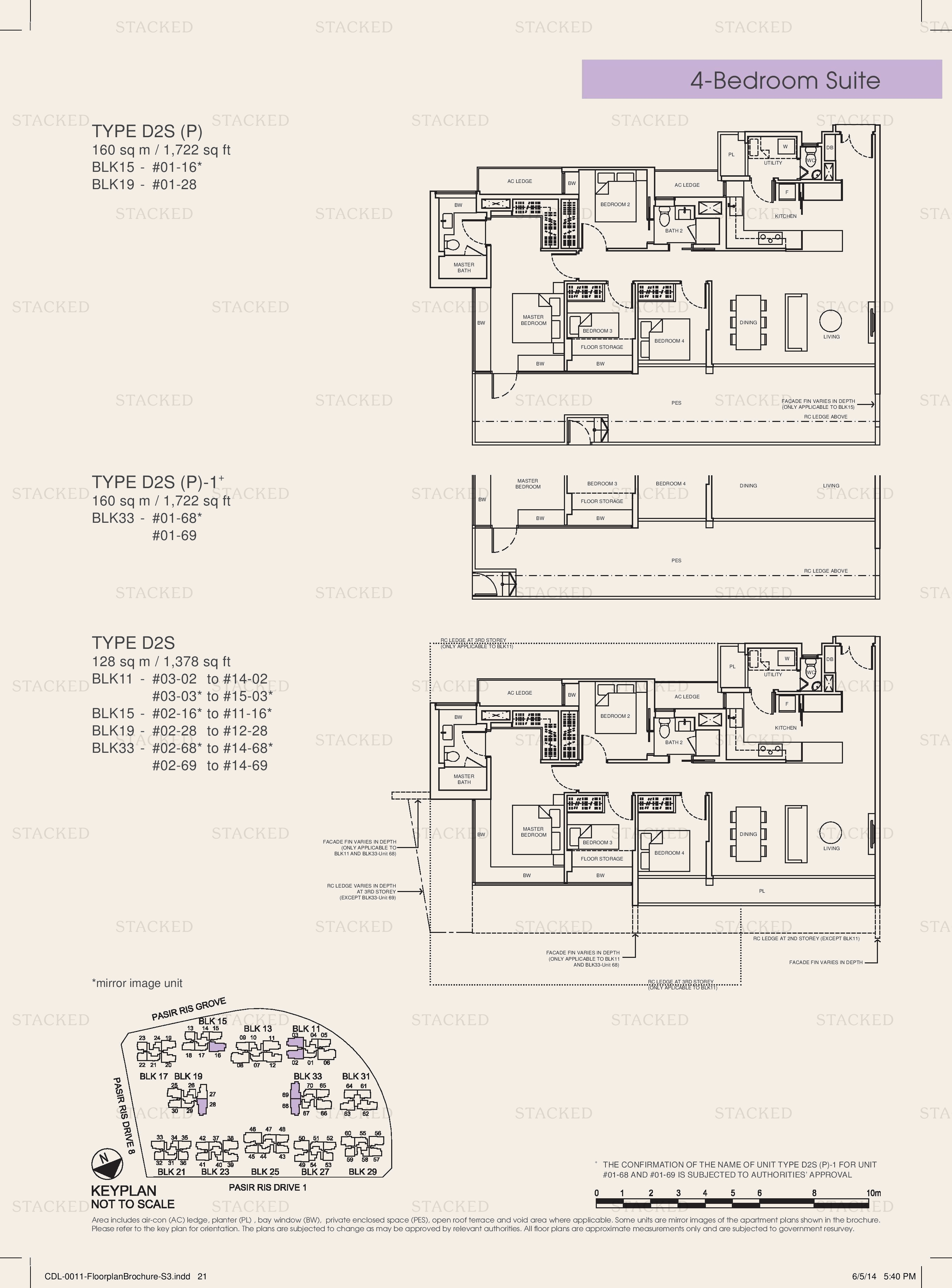 Stacked homes - Coco Palms Singapore Condo Floor Plans, Images And ...