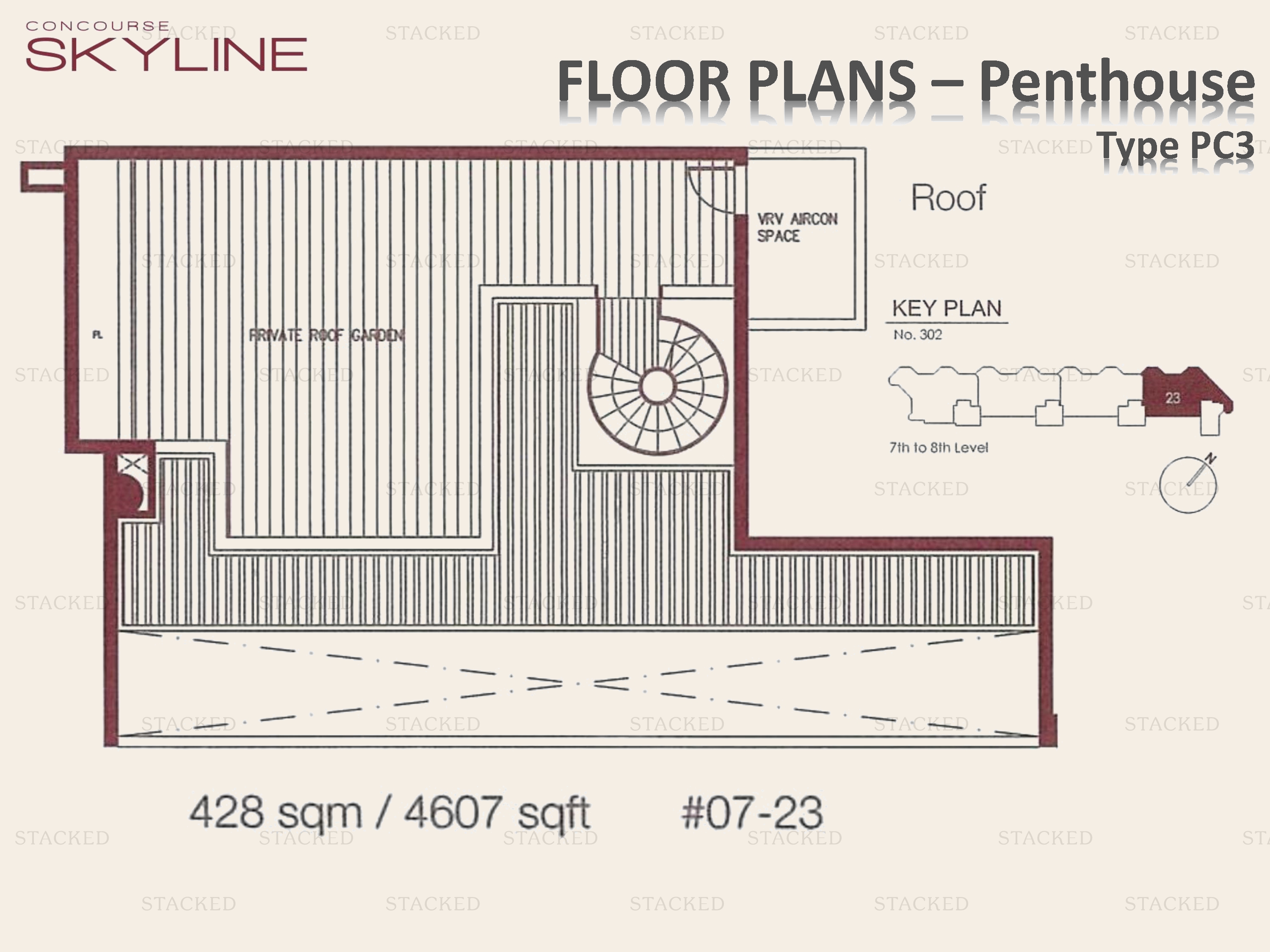 Stacked homes - Concourse Skyline Singapore Condo Floor Plans, Images ...