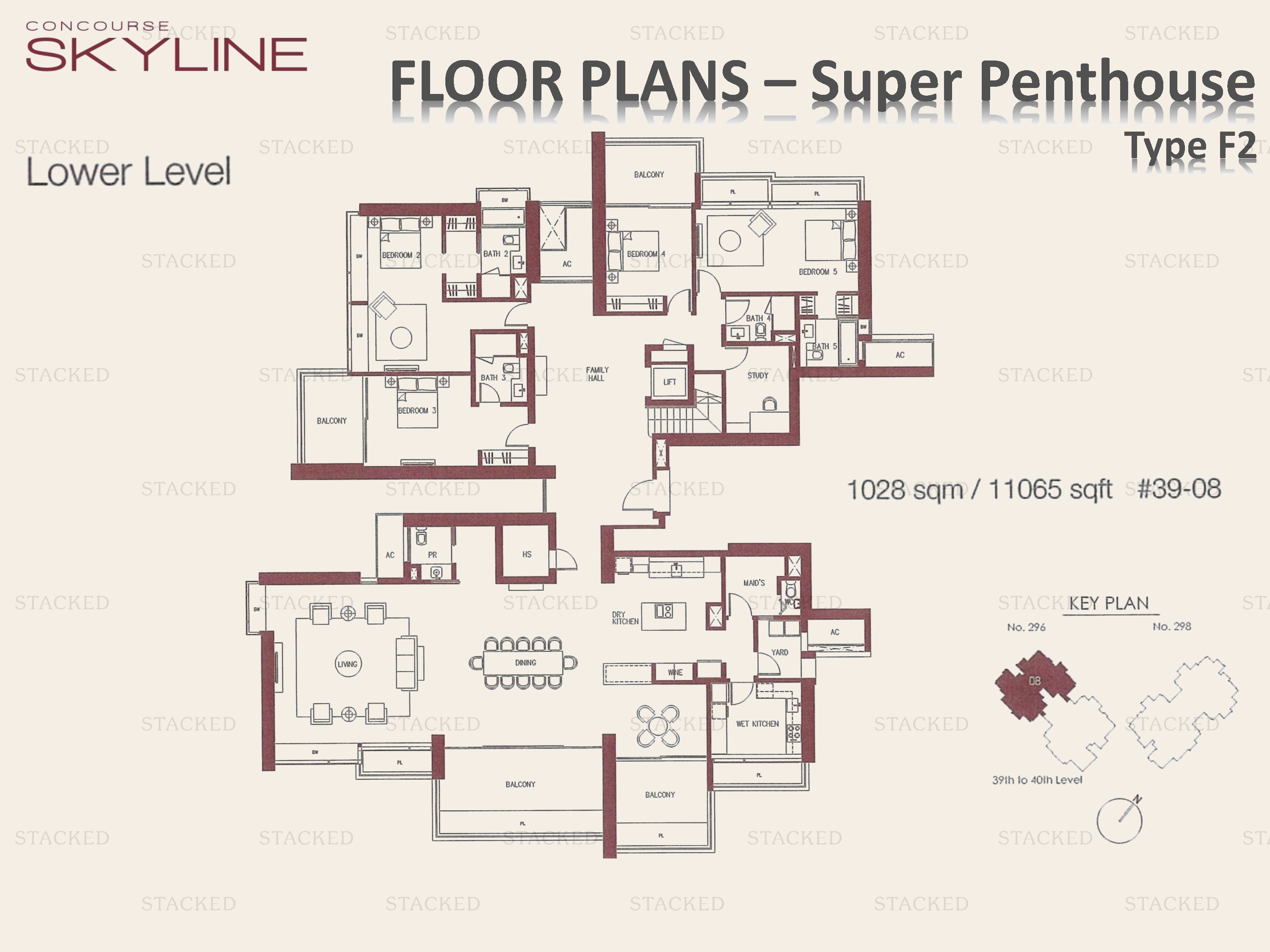 Stacked homes - Concourse Skyline Singapore Condo Floor Plans, Images ...