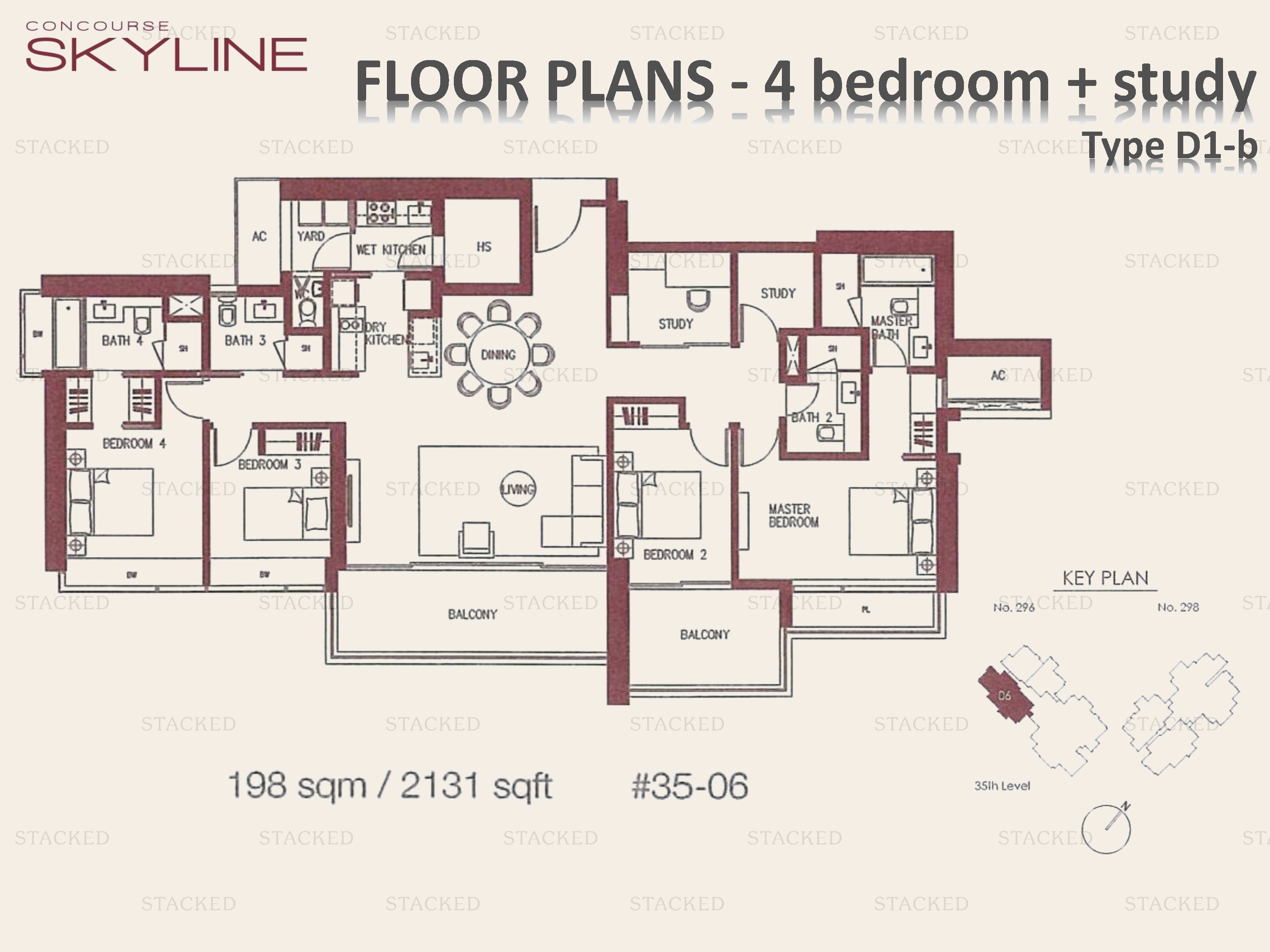 Stacked homes - Concourse Skyline Singapore Condo Floor Plans, Images ...