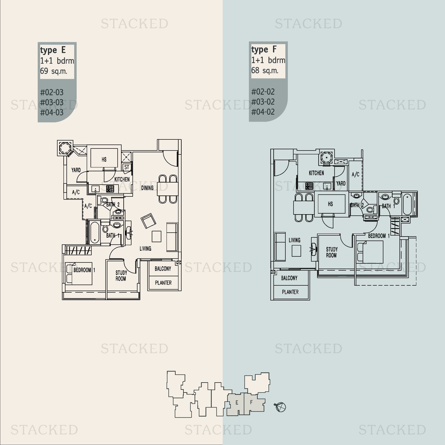 Stacked homes - Costa Este Singapore Condo Floor Plans, Images And ...