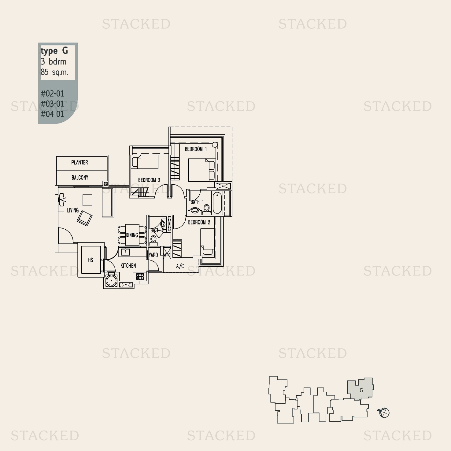 Stacked homes - Costa Este Singapore Condo Floor Plans, Images And ...